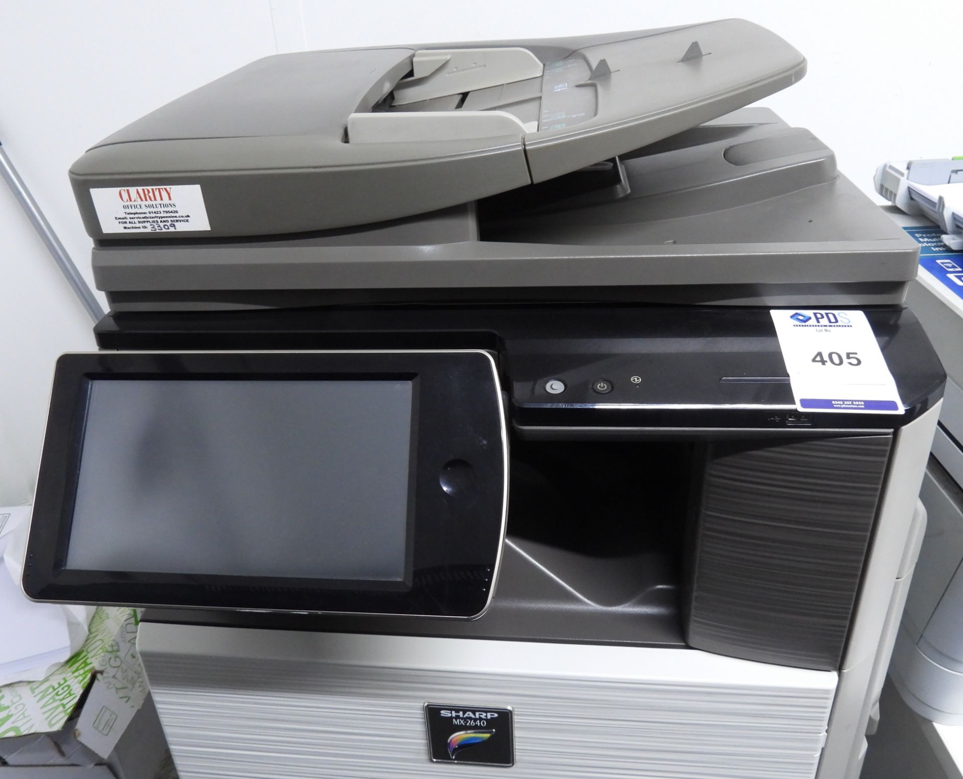 Sharp MX-2640 Printer, Serial Number 3E010754 (Location: Castleford ...