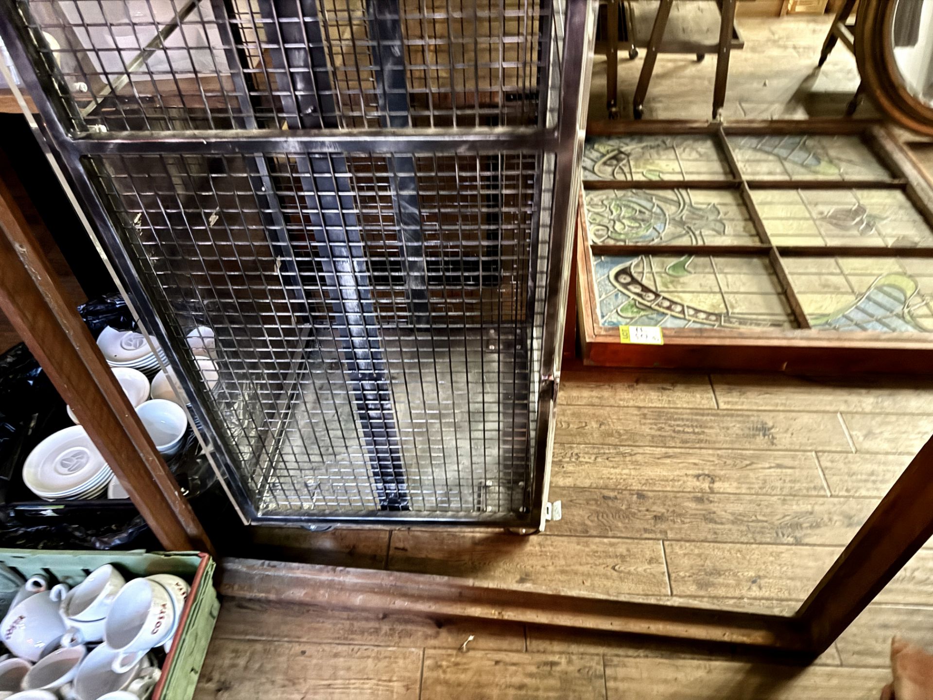 Wood arched Window Frame, 1280mm wide x 1800mm high max (Location: Near ...