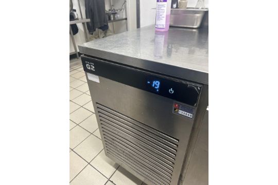 Foster ECO PRO G2 stainless steel under counter bench freezer Note this ...
