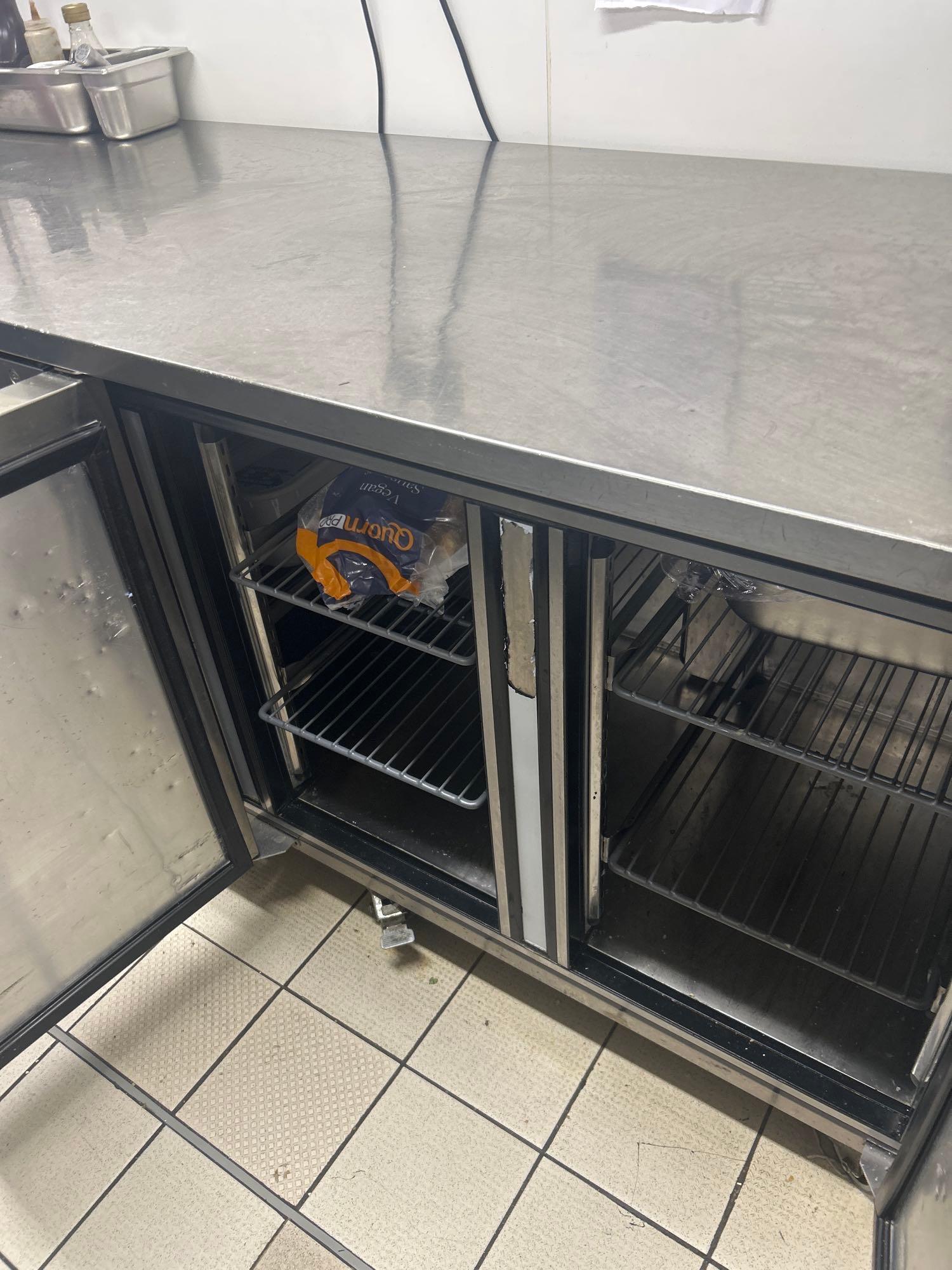 Foster ECO PRO G2 stainless steel under counter bench freezer Note this ...