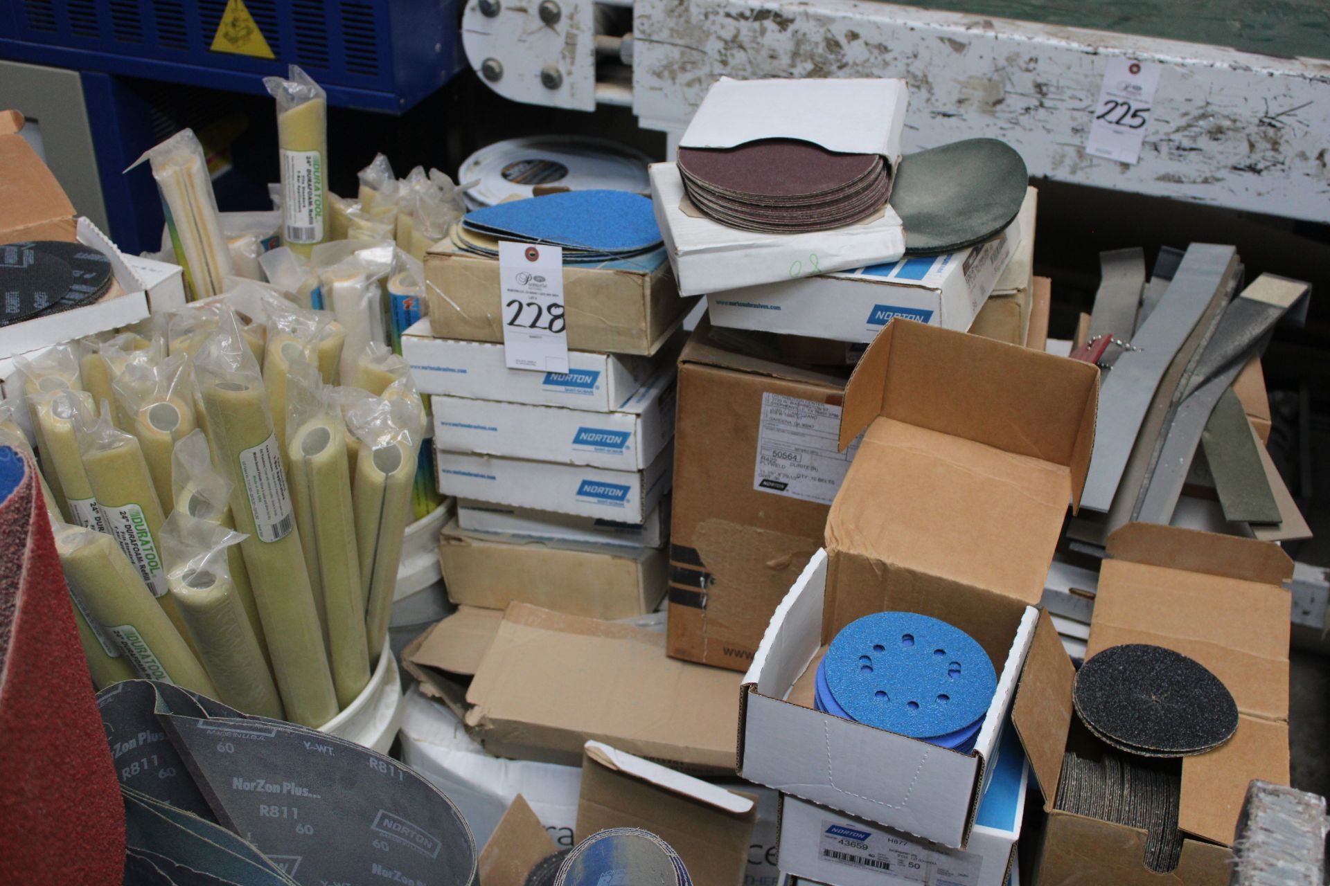 NORTON ABRASIVE SAND PAPER **PALLET**