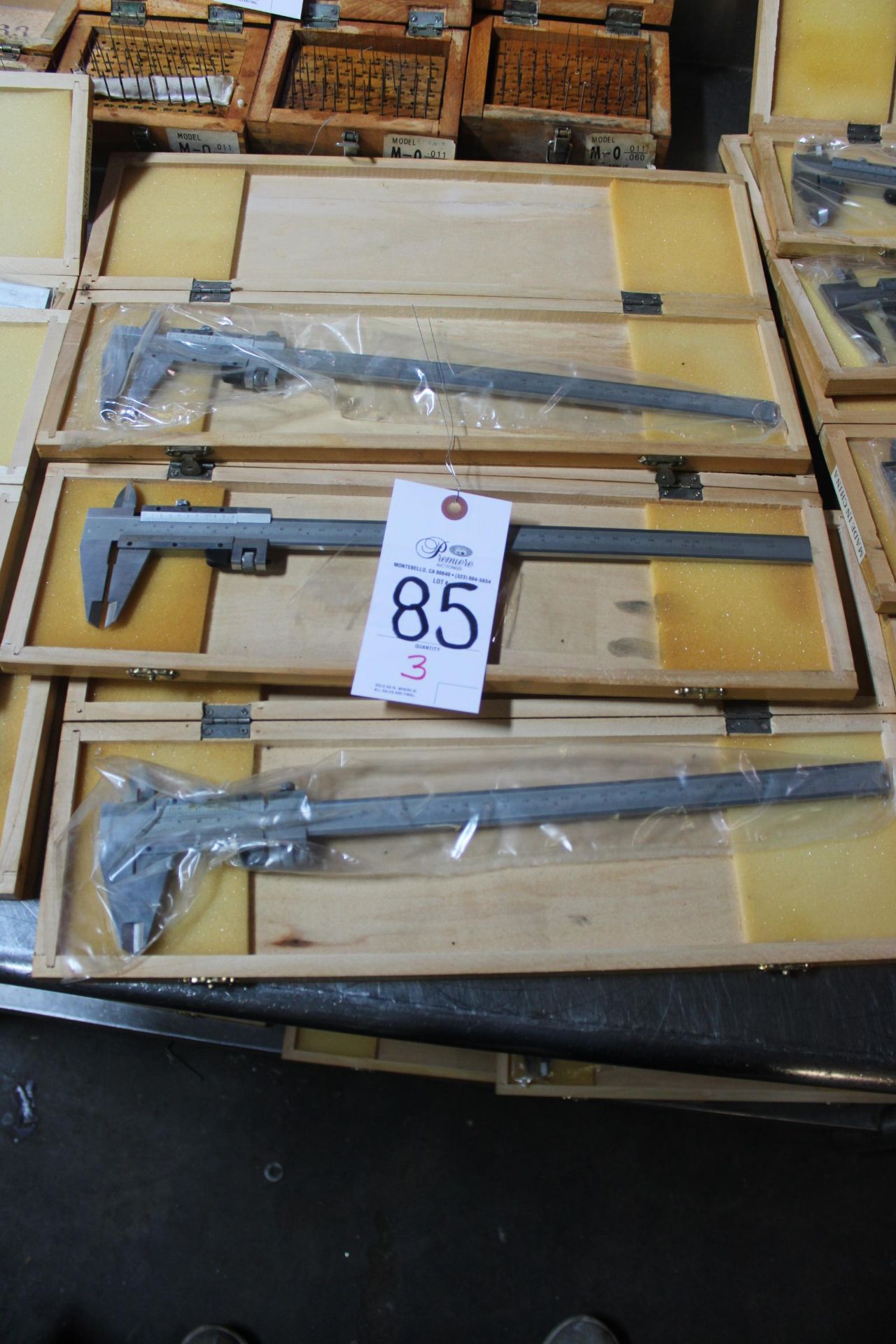 ASSORTED CALIPERS **IN BOX**QTY. 3**