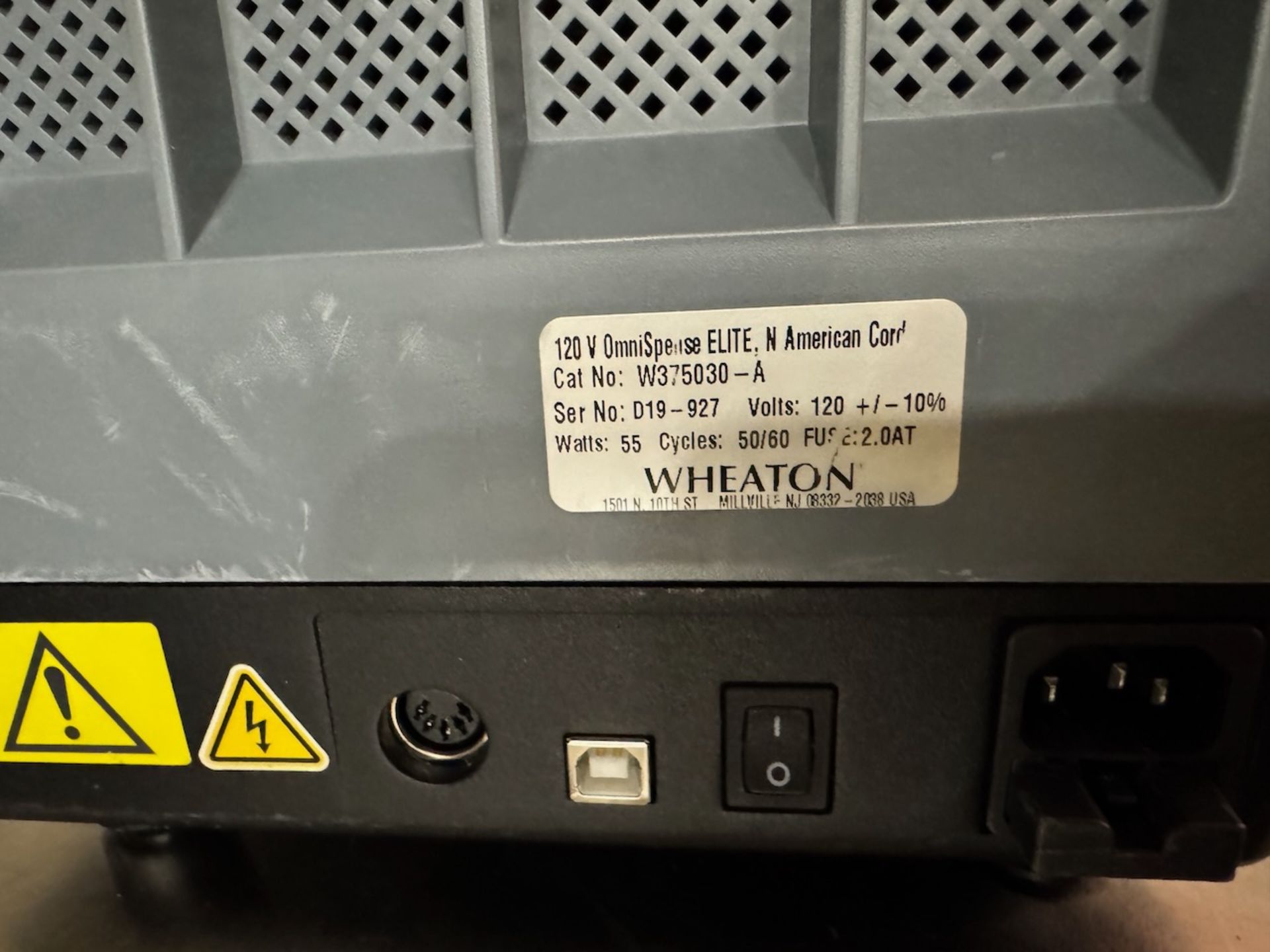 Wheaton digital peristaltic pumps, lot of two, model Omnispence elite ...