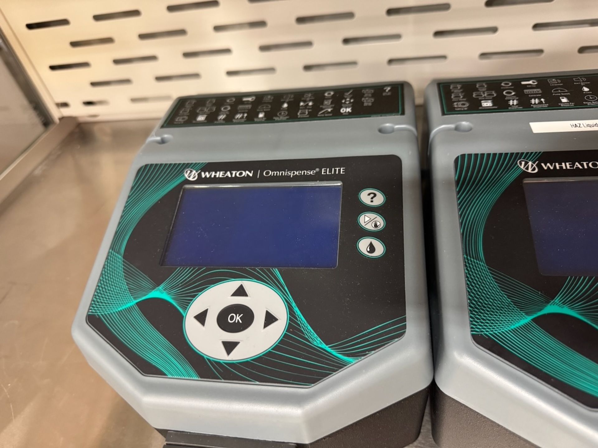 Wheaton digital peristaltic pumps, lot of two, model Omnispence elite ...