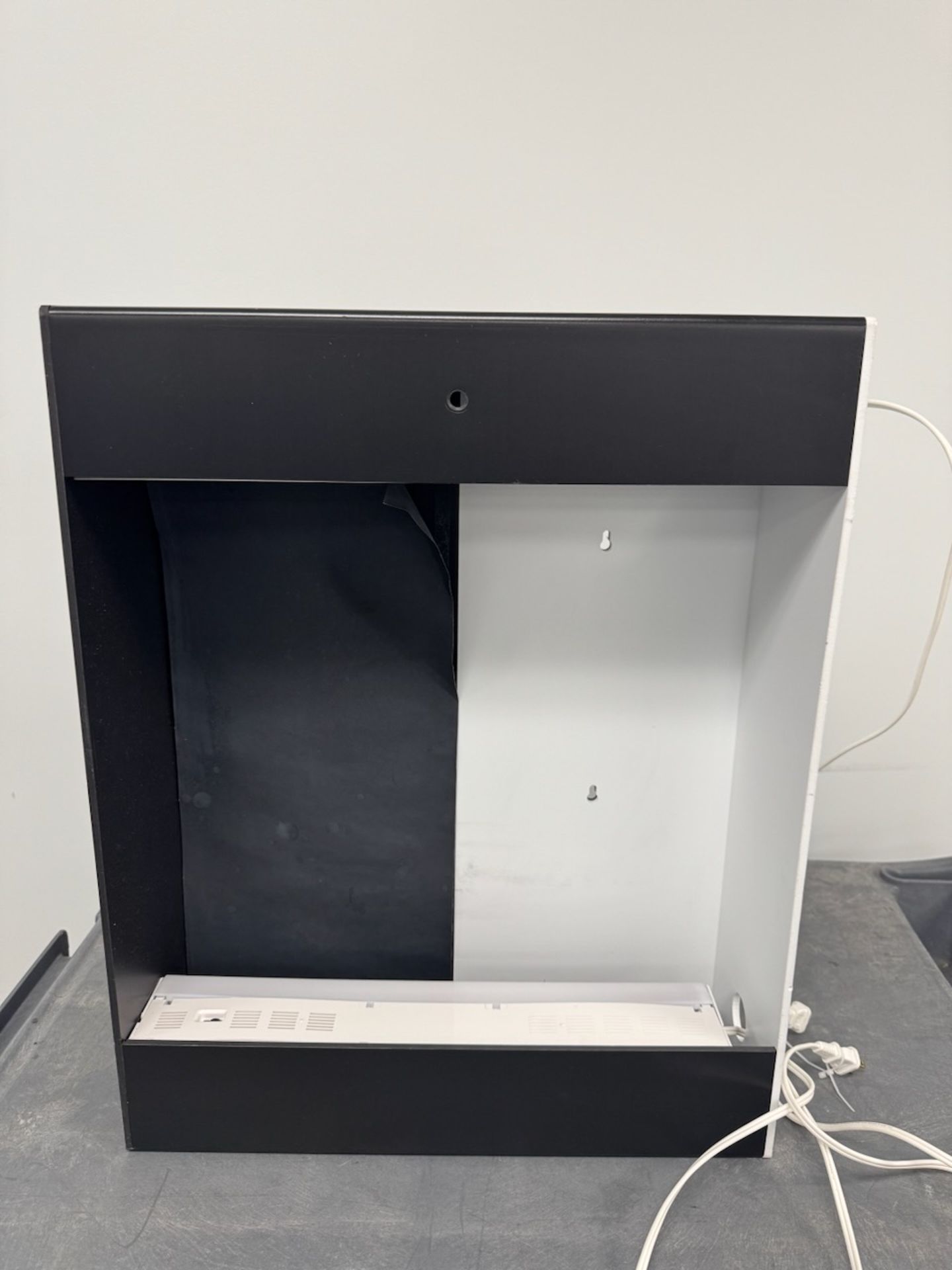 Manual inspection light box.