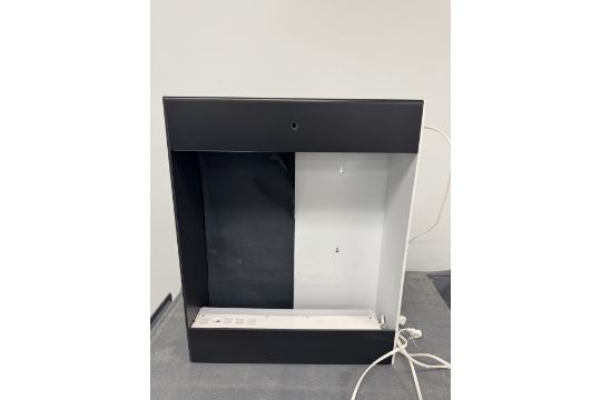 Manual inspection light box.