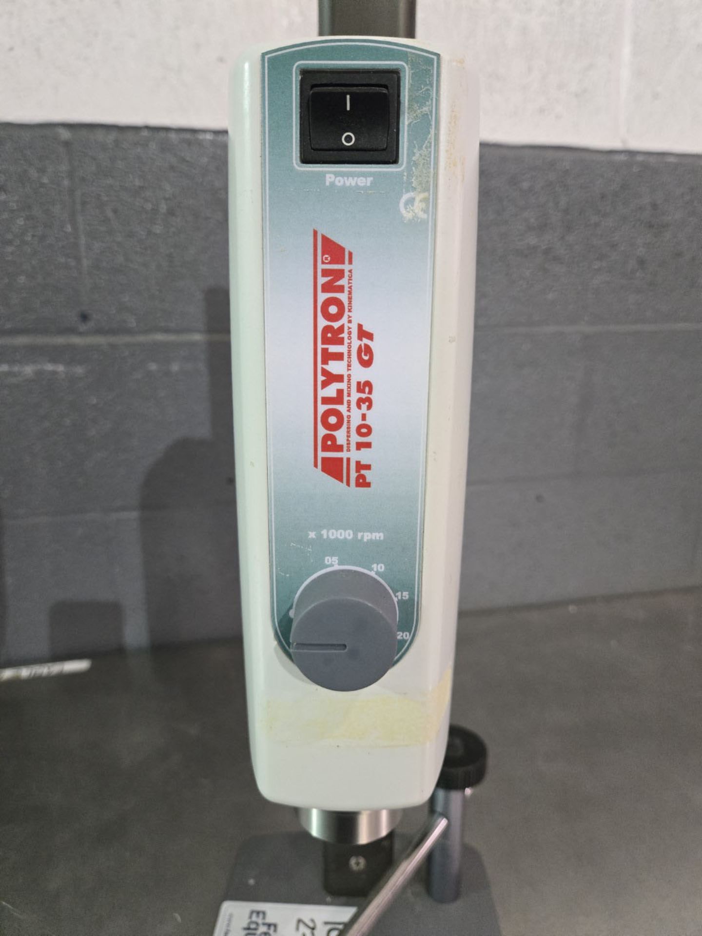 Kinematica PolyTron homogenizer, model PT-10-35GT, with box of ...