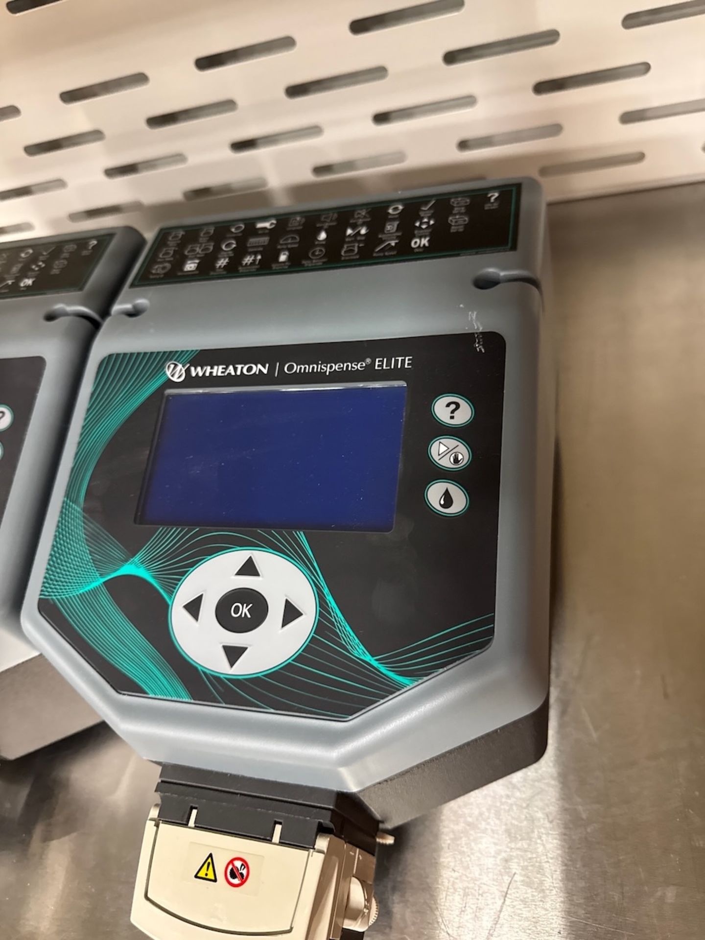 Wheaton digital peristaltic pumps, lot of two, model Omnispence elite ...