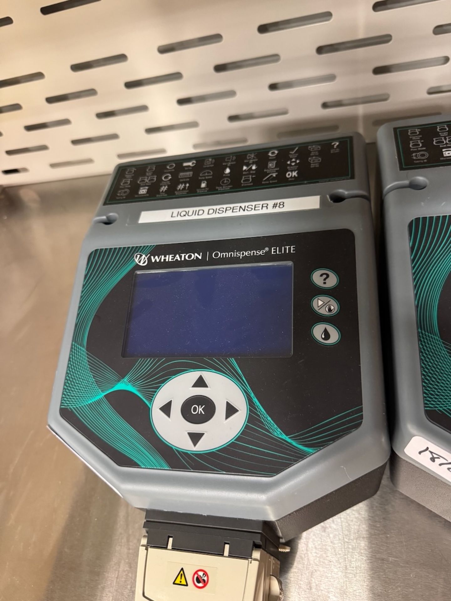 Wheaton digital peristaltic pumps, lot of two, model Omnispence elite ...
