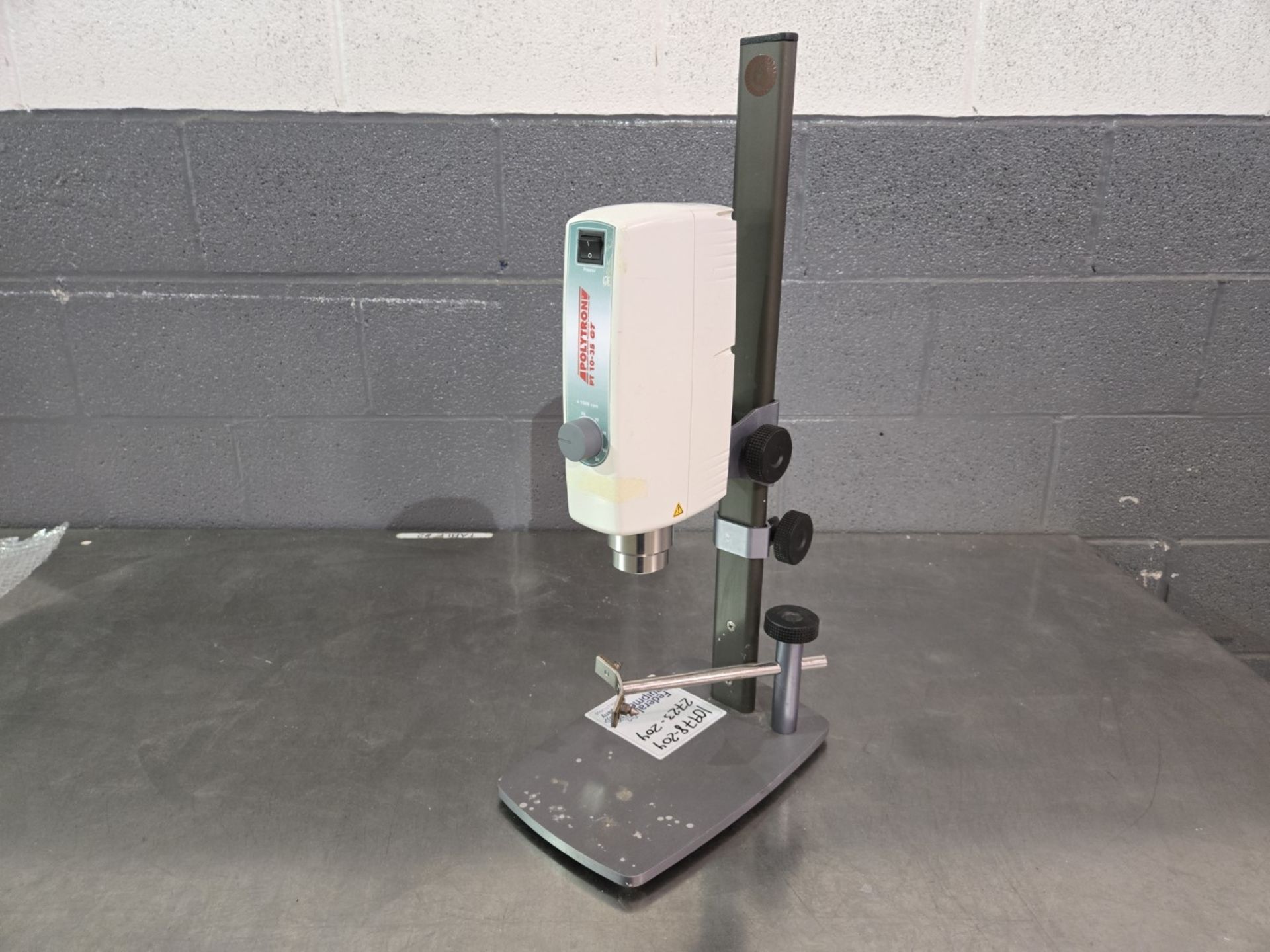 Kinematica PolyTron homogenizer, model PT-10-35GT, with box of ...