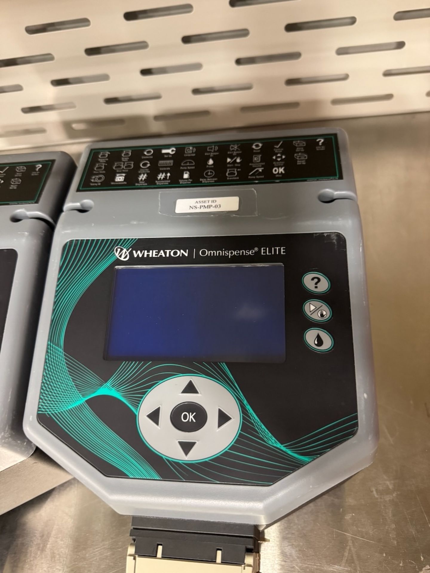 Wheaton digital peristaltic pumps, lot of two, model Omnispence elite ...