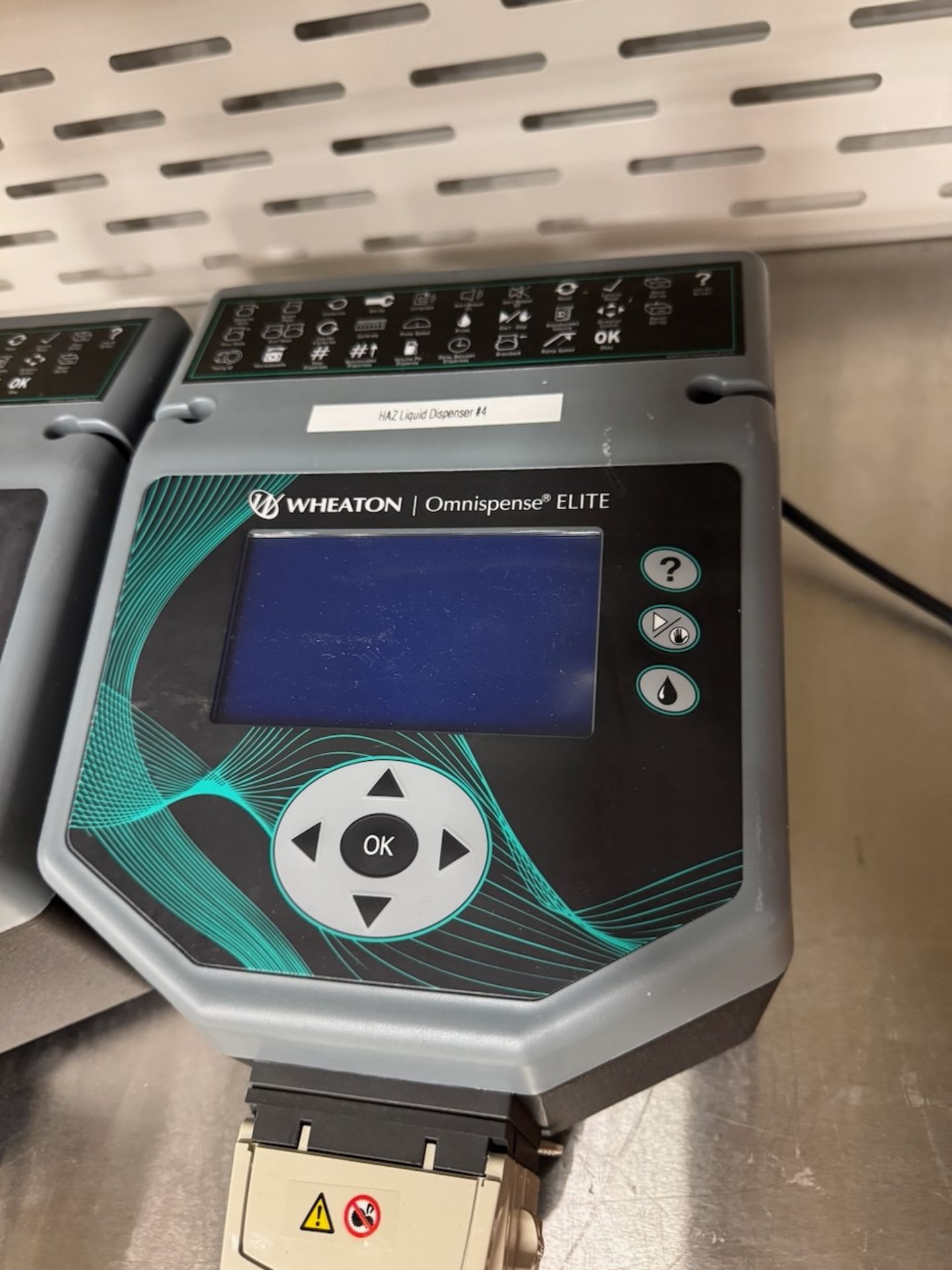 Wheaton digital peristaltic pumps, lot of two, model Omnispence elite ...