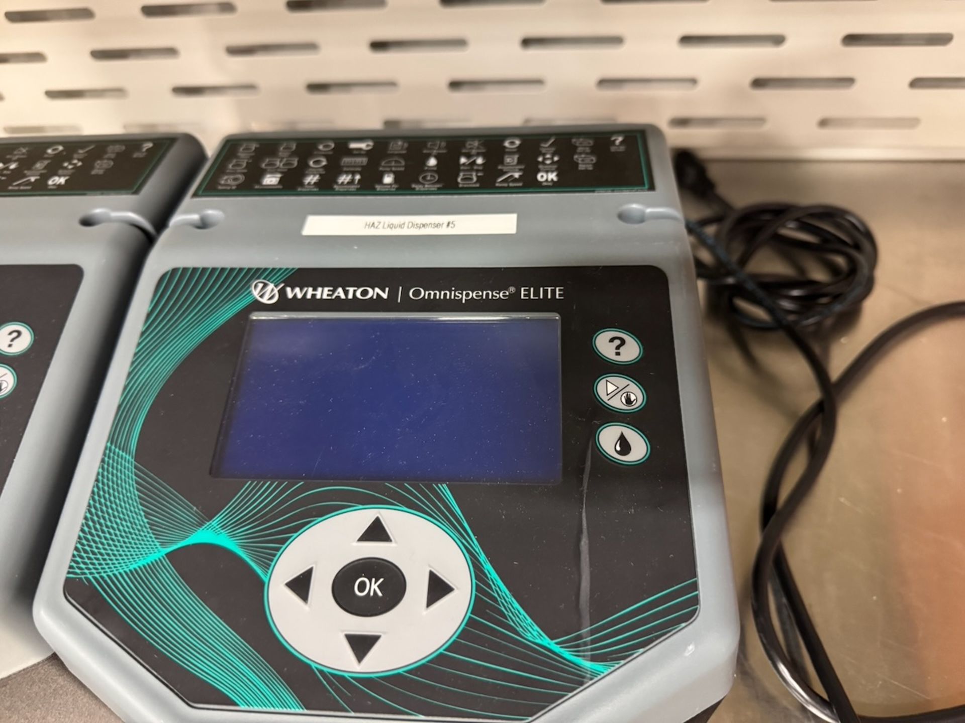 Wheaton digital peristaltic pumps, lot of two, model Omnispence elite ...