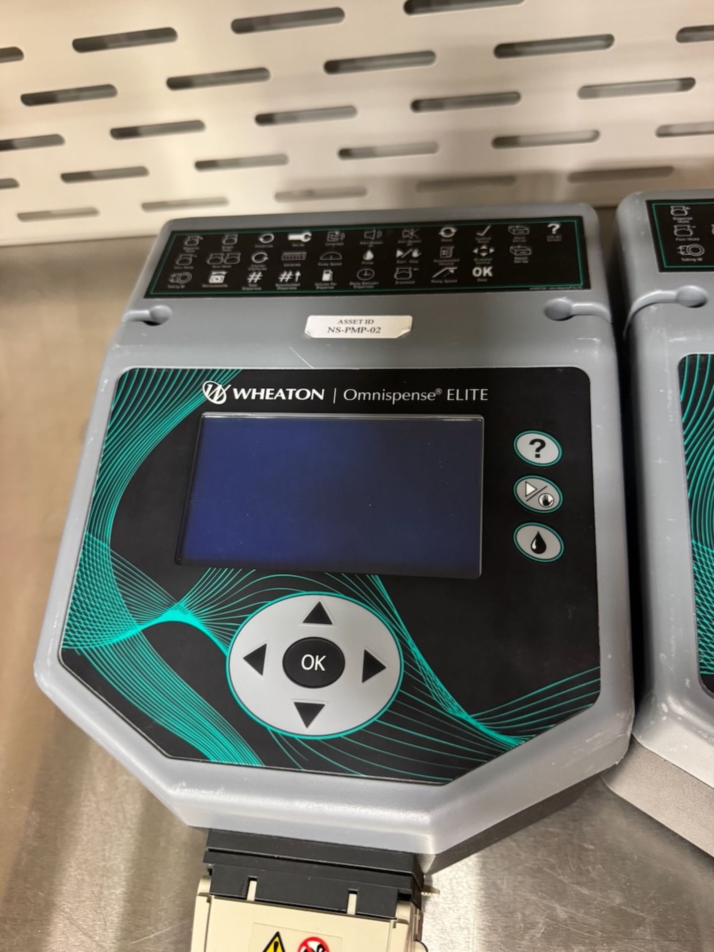 Wheaton digital peristaltic pumps, lot of two, model Omnispence elite ...
