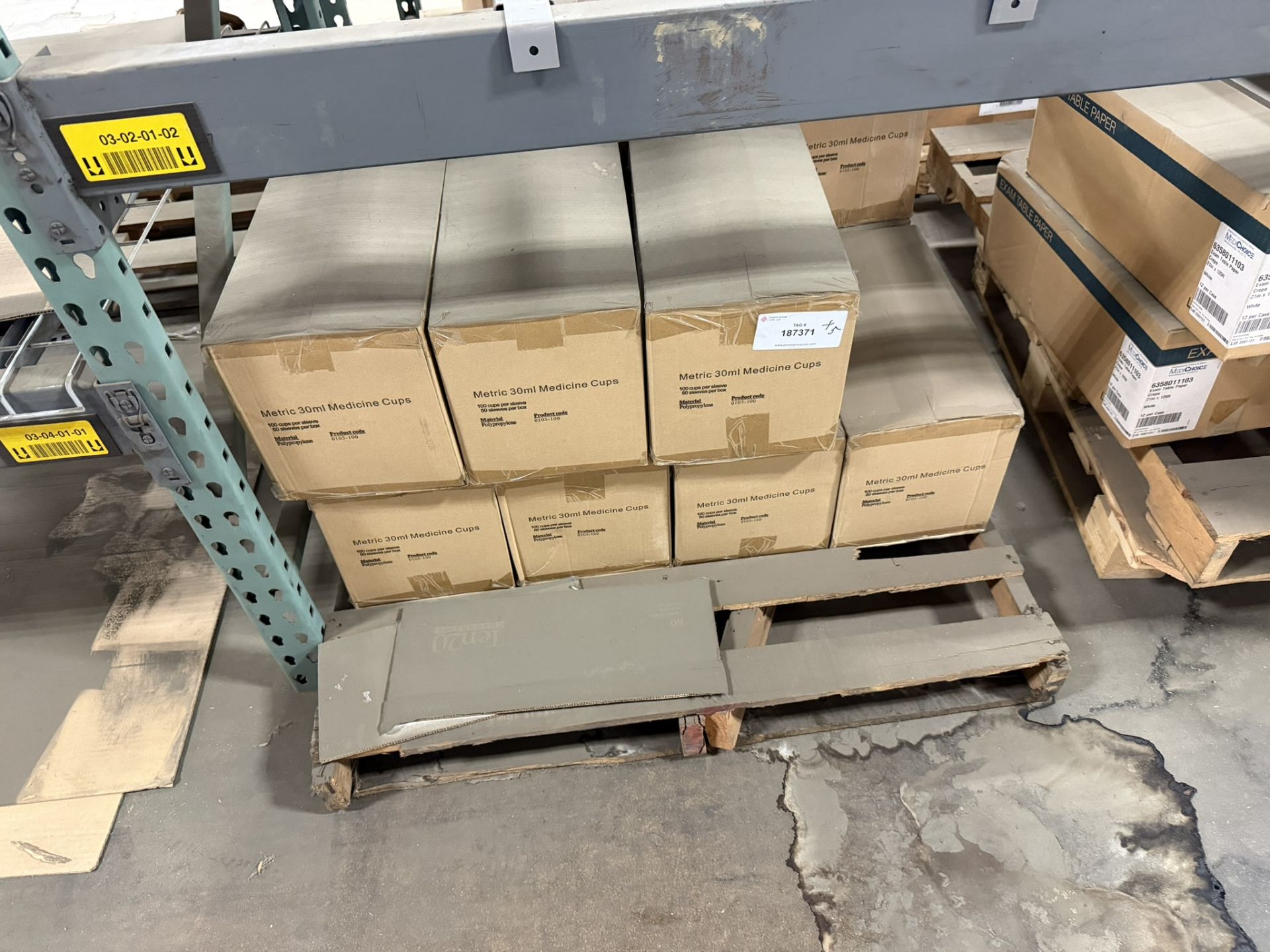 (5) Pallets, Assorted Medical Consumables as Photographed