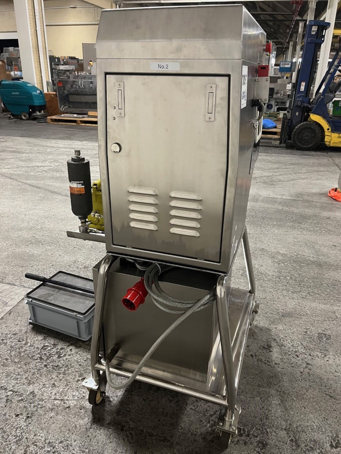 Freund Roller Compactor, model TF-111N1, stainless steel construction ...