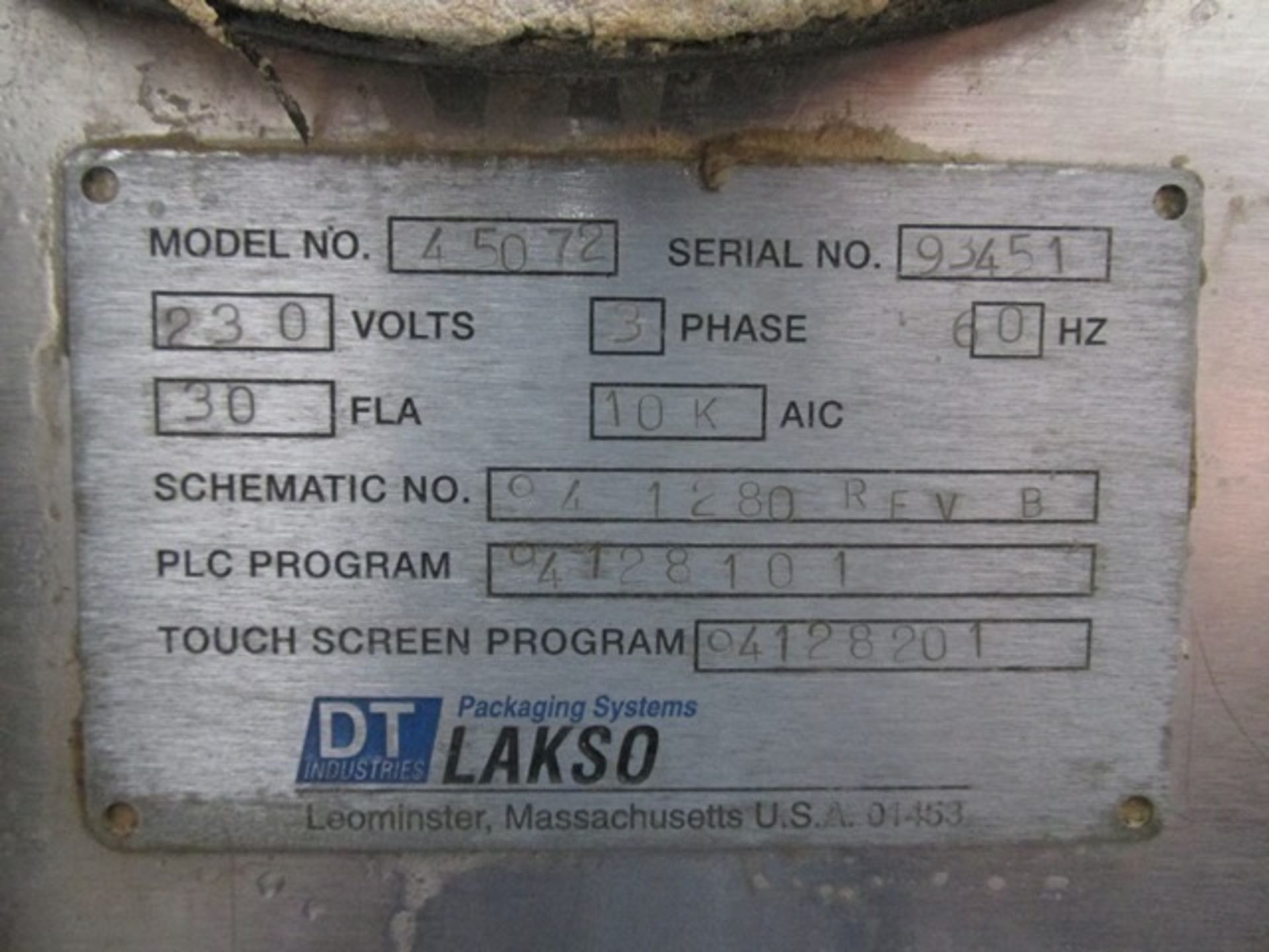 DT Lakso slat counter, type Reformer 450, model 93 with stainless steel ...