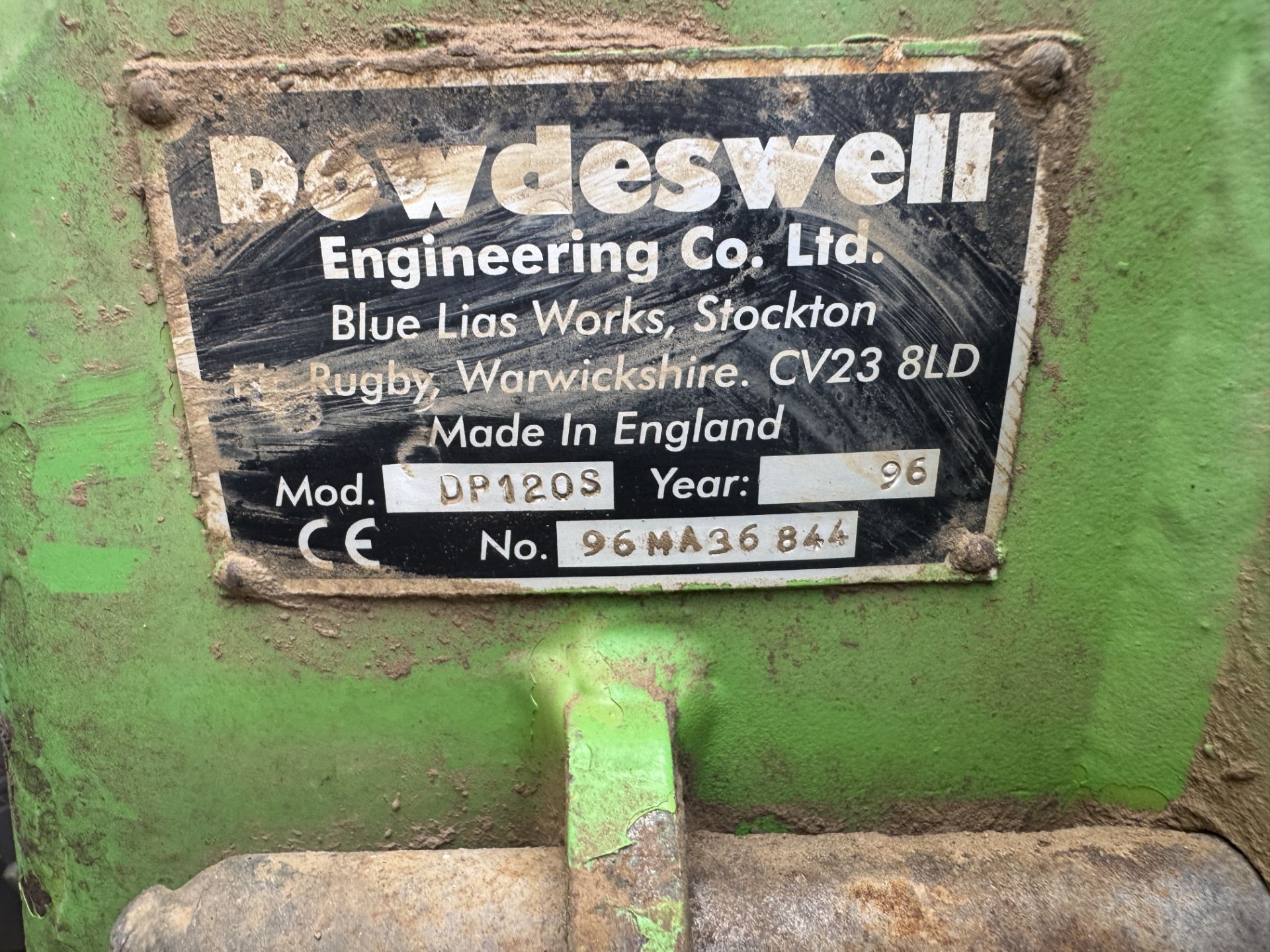 1996 Dowdeswell DP 1205 5 furrow reversible plough 4+1, 14" furrow ...