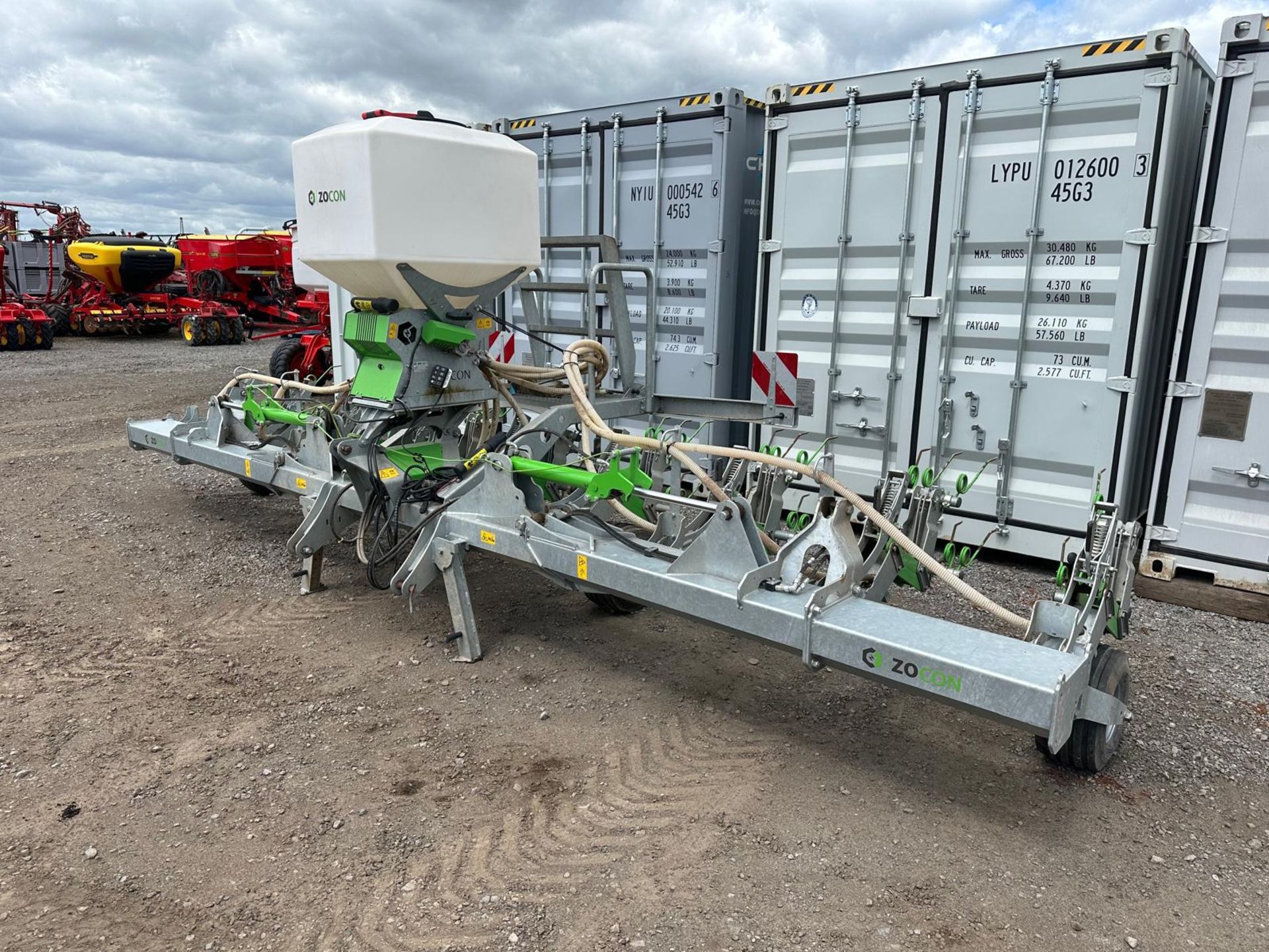 2020 Zocon GreenSeeder GS-09 8 row grass seeder for maize planted at 75cm