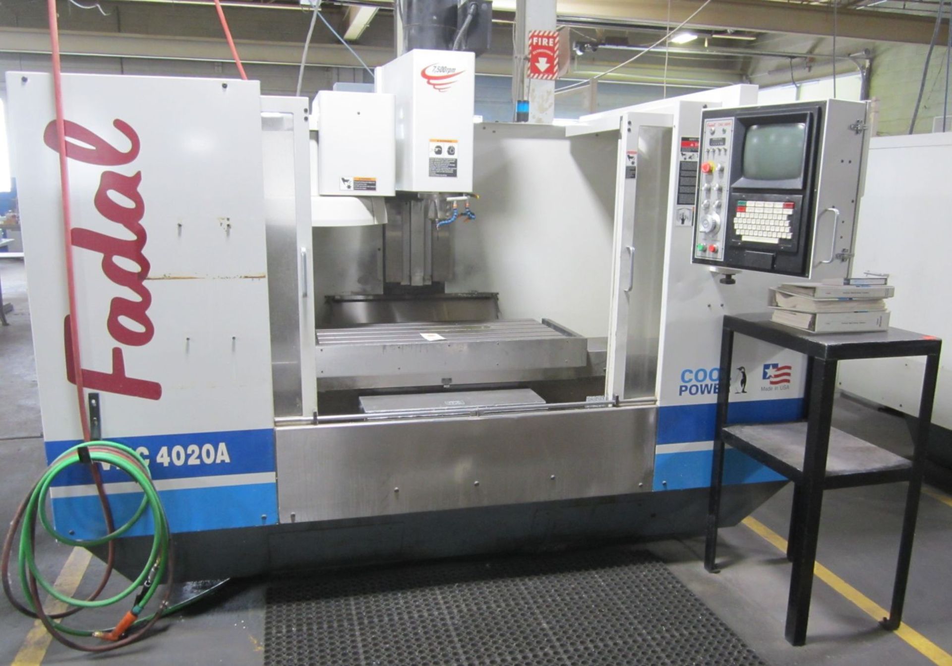 FADAL VMC 4020A VERTICAL MACHINING CENTER, FADAL CNC88HS CONTROLS, 7500 ...