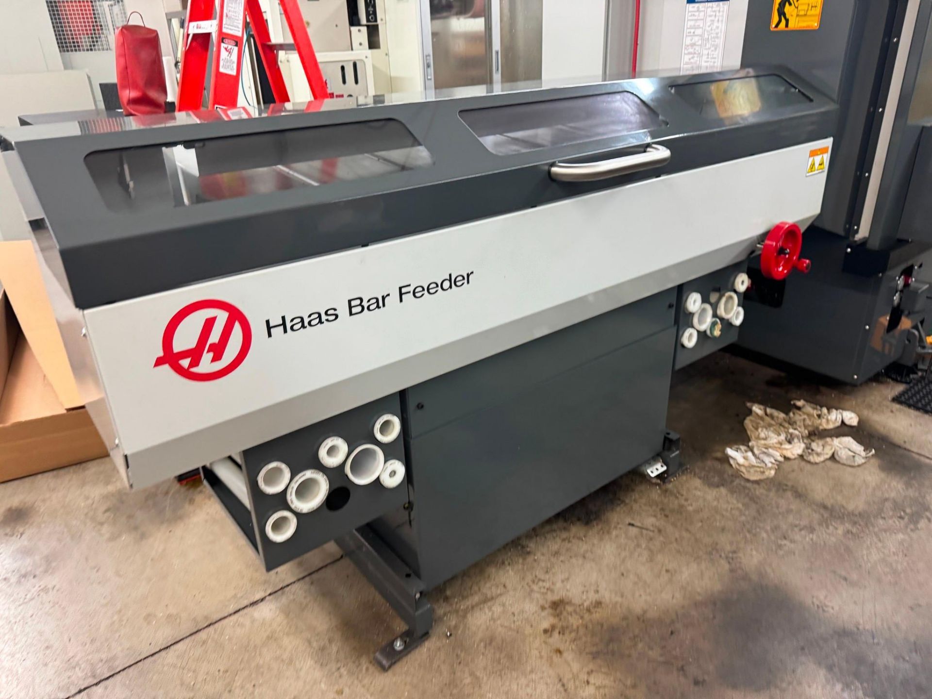 2023 HAAS ST-30 CNC LATHE, TURNING CENTER, HAAS V2-A BAR FEEDER, ATP ...