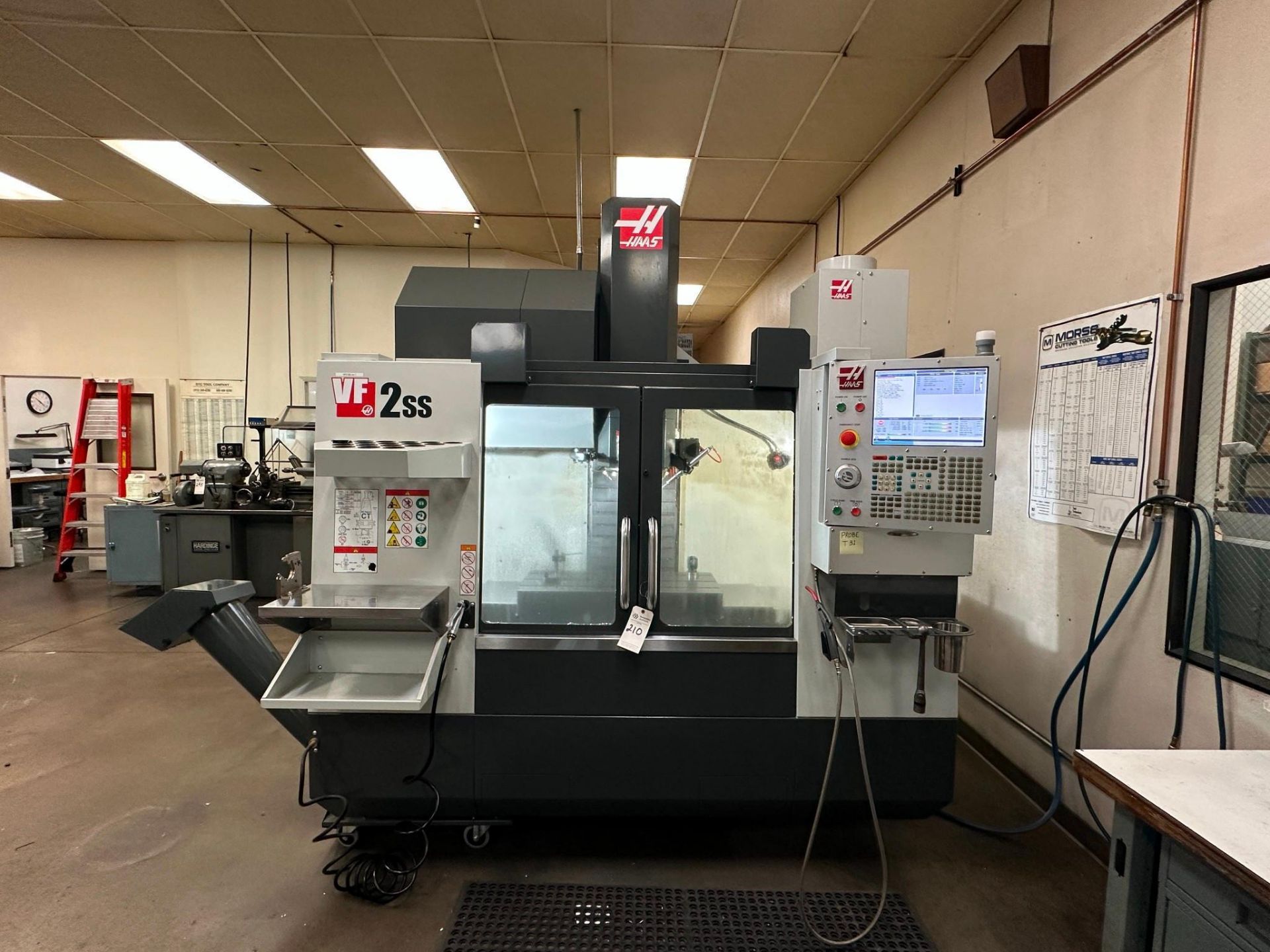 2019 HAAS VF-2SS CNC VMC,VERTICAL MACHINING CENTER, TSC, 4TH AXIS DRIVE ...