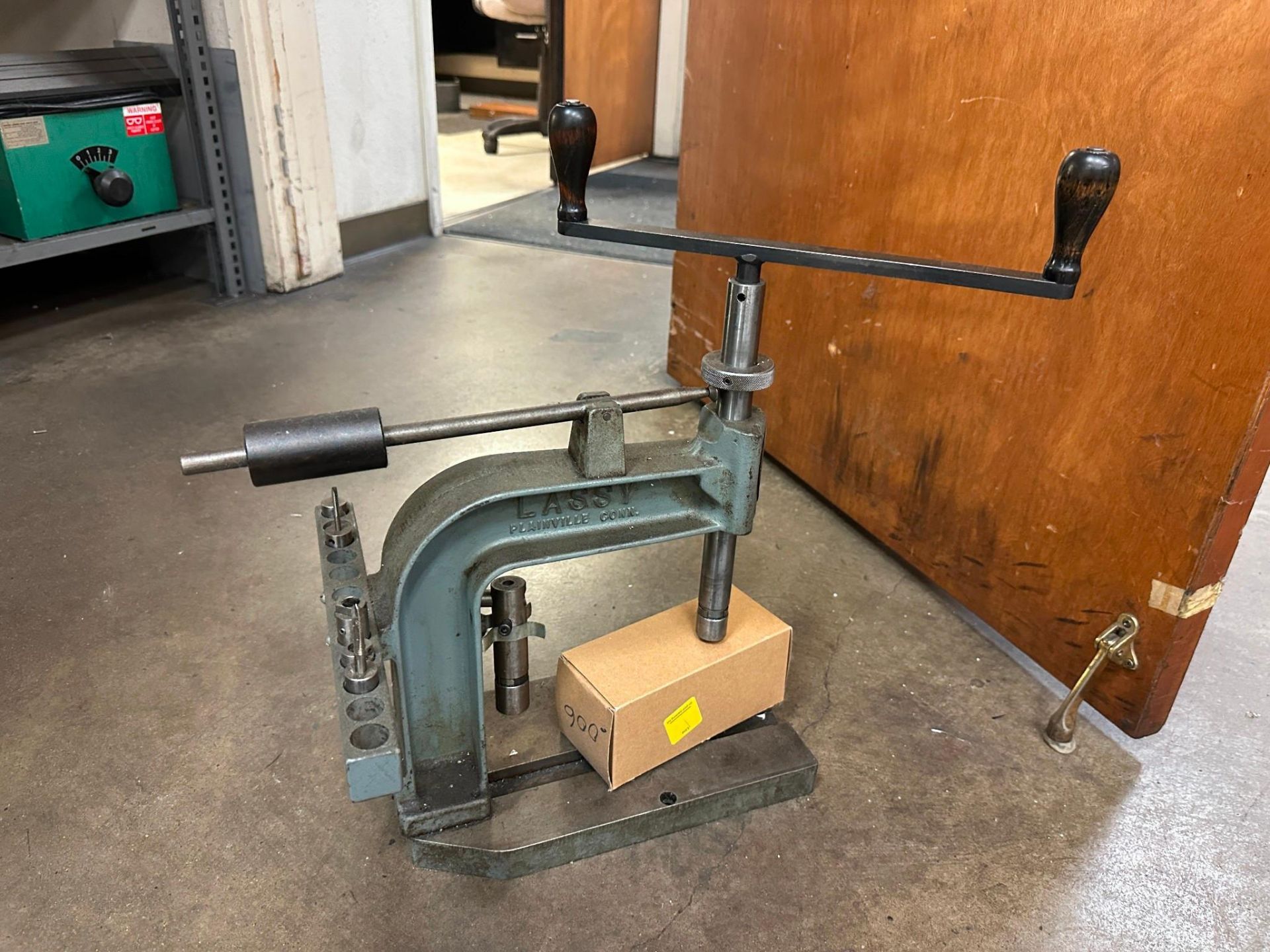 ANGLE PLATES, ROTARY TABLES, AND OTHER CONTENTS OF SHELF LASSY TAPPER ...