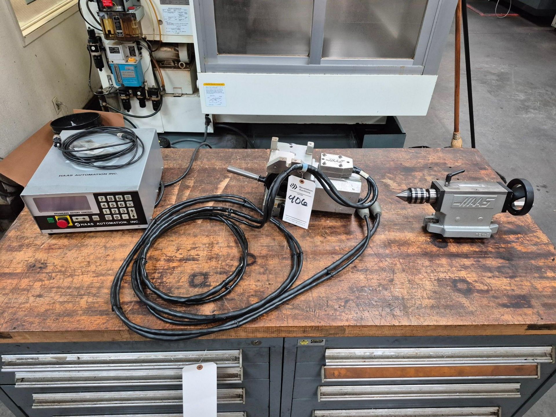 HAAS HA5C PROGRAMMABLE 5C INDEXER WITH HAAS BRUSHLESS ROTARY CONTROLLER ...