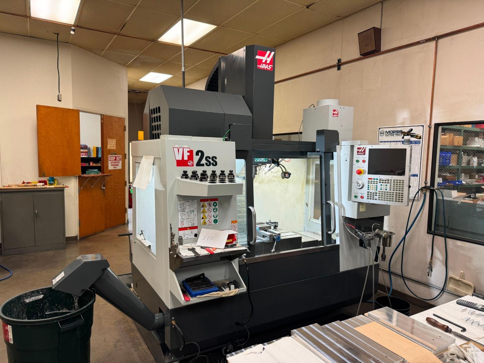2019 HAAS VF-2SS CNC VMC,VERTICAL MACHINING CENTER, TSC, 4TH AXIS DRIVE ...