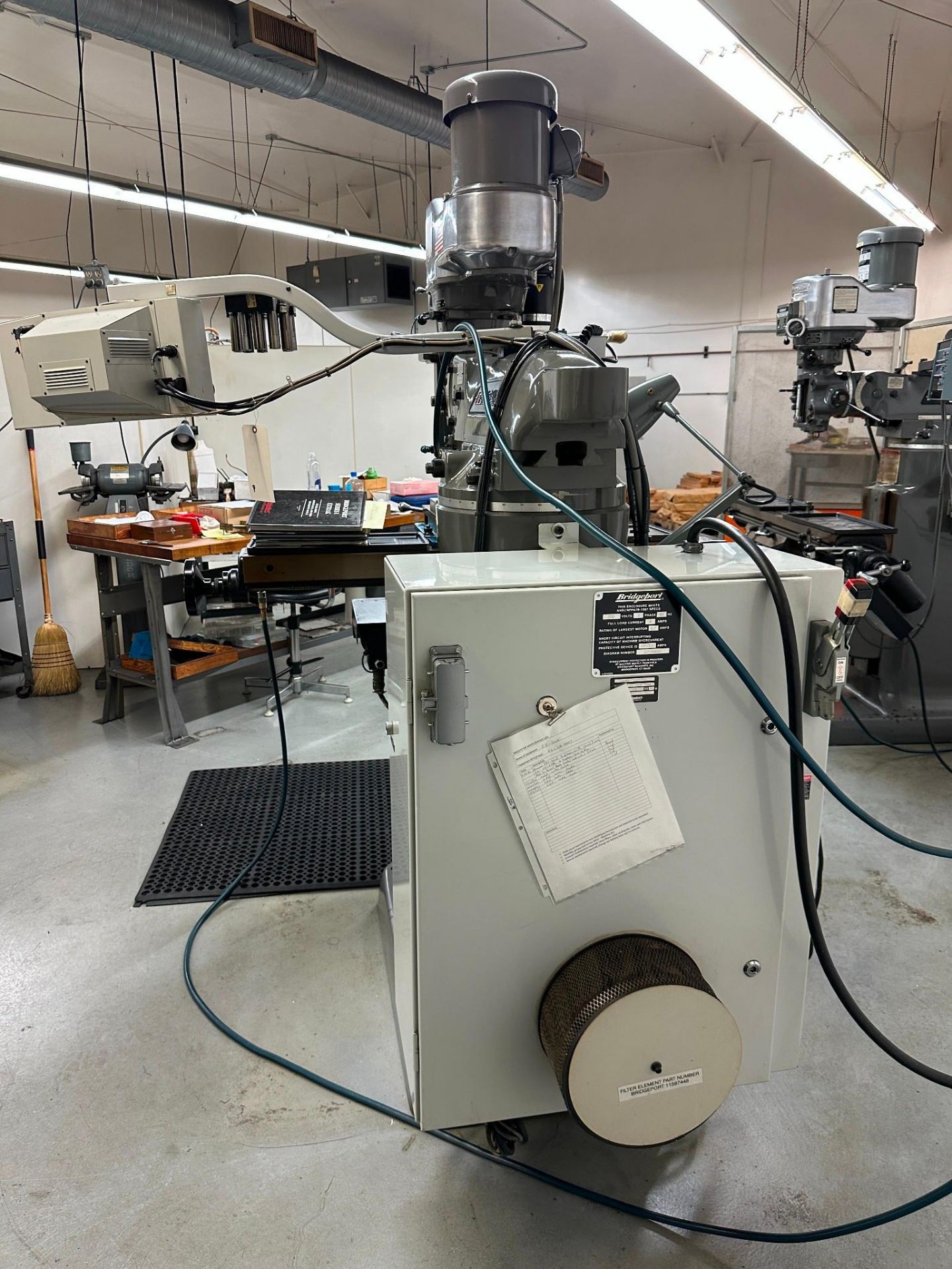 BRIDGEPORT SERIES I 2 HP EZ TRAK CNC VERTICAL MILL, BRIDGEPORT CNC ...