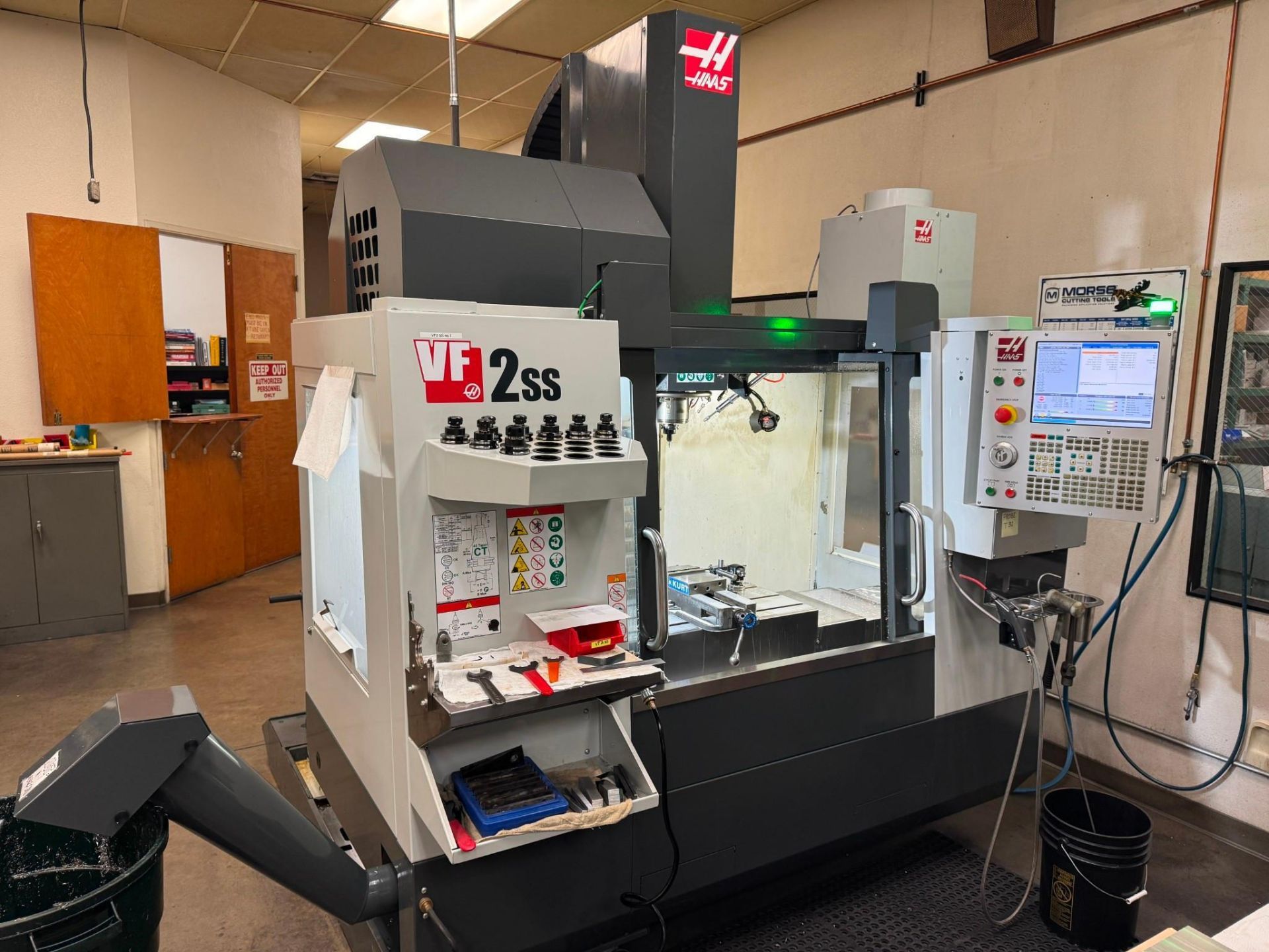 2019 HAAS VF-2SS CNC VMC,VERTICAL MACHINING CENTER, TSC, 4TH AXIS DRIVE ...