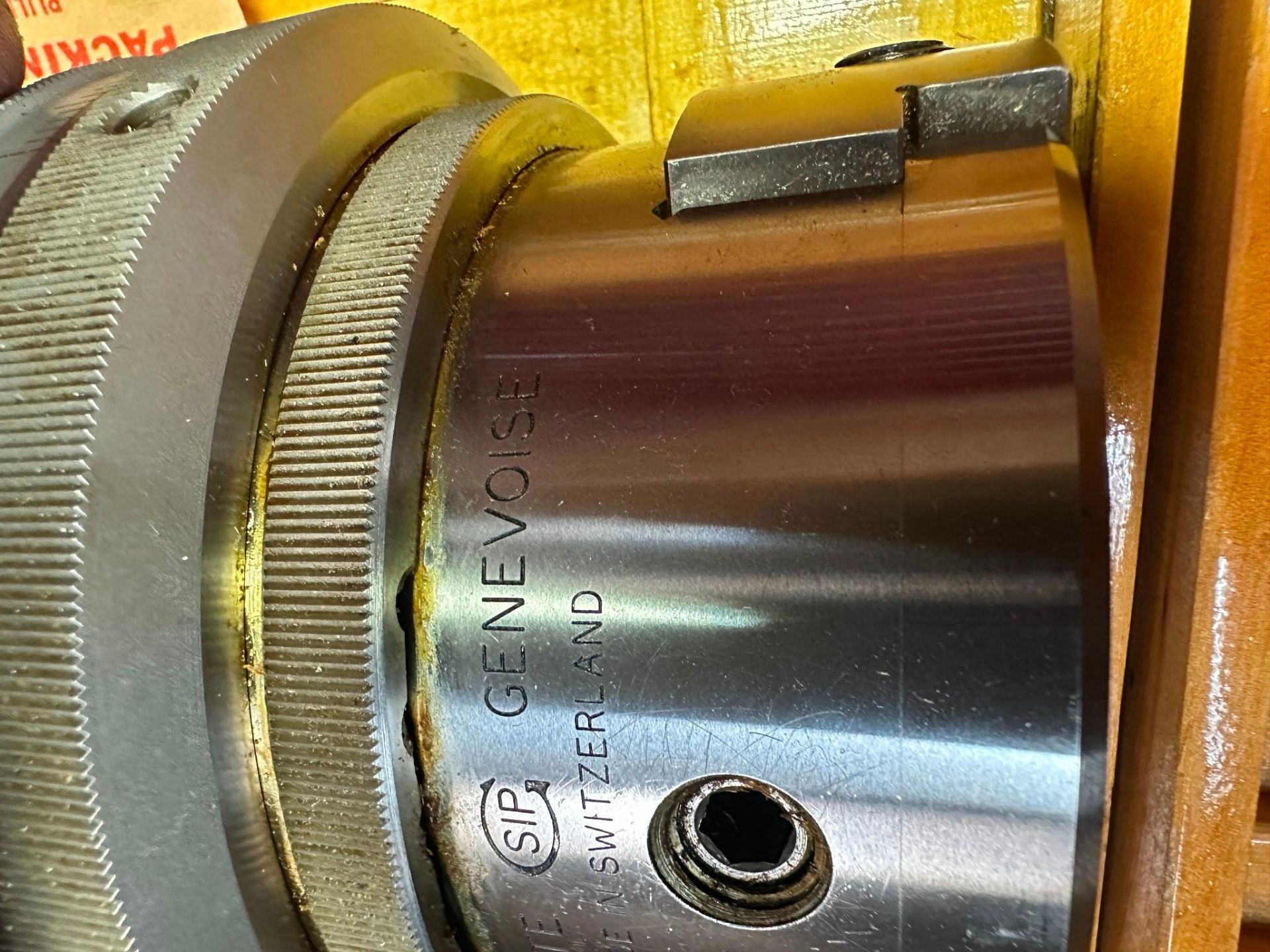 SOCIETE SIP GENEVOISE 562 UNIVERSAL MACHINE BORING HEAD 0-2.25