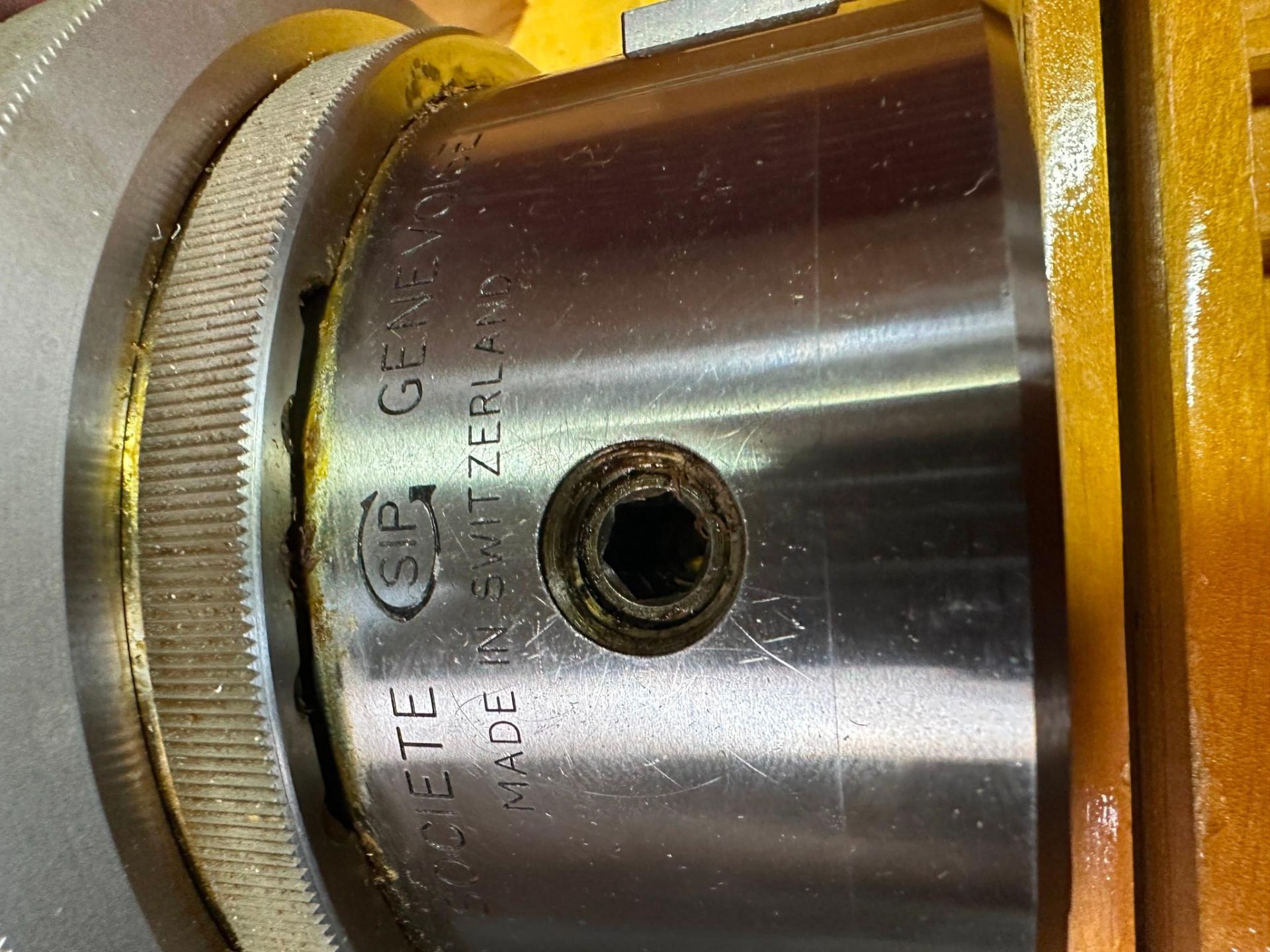 SOCIETE SIP GENEVOISE 562 UNIVERSAL MACHINE BORING HEAD 0-2.25