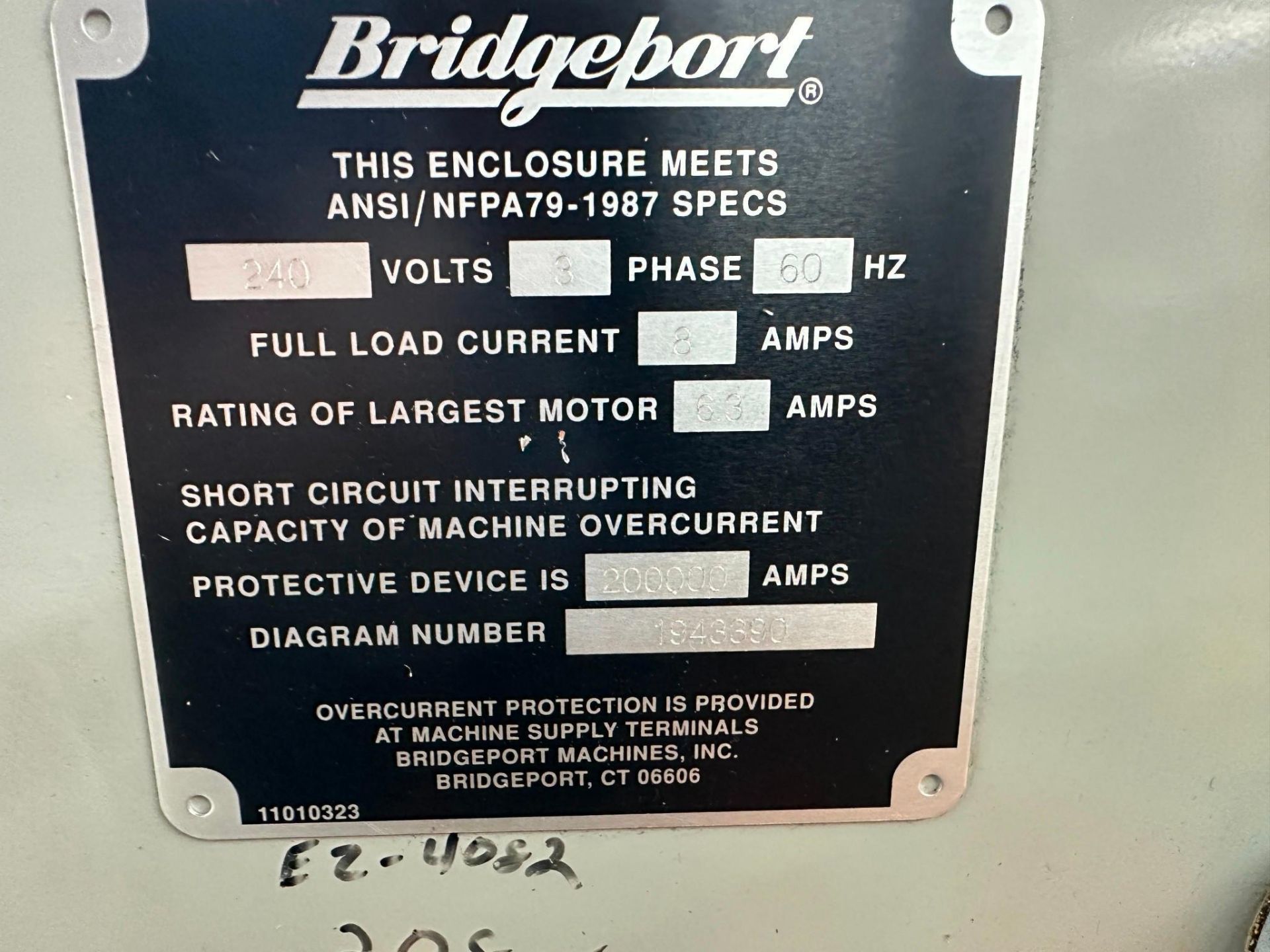 BRIDGEPORT SERIES I 2 HP EZ TRAK CNC VERTICAL MILL, BRIDGEPORT CNC ...