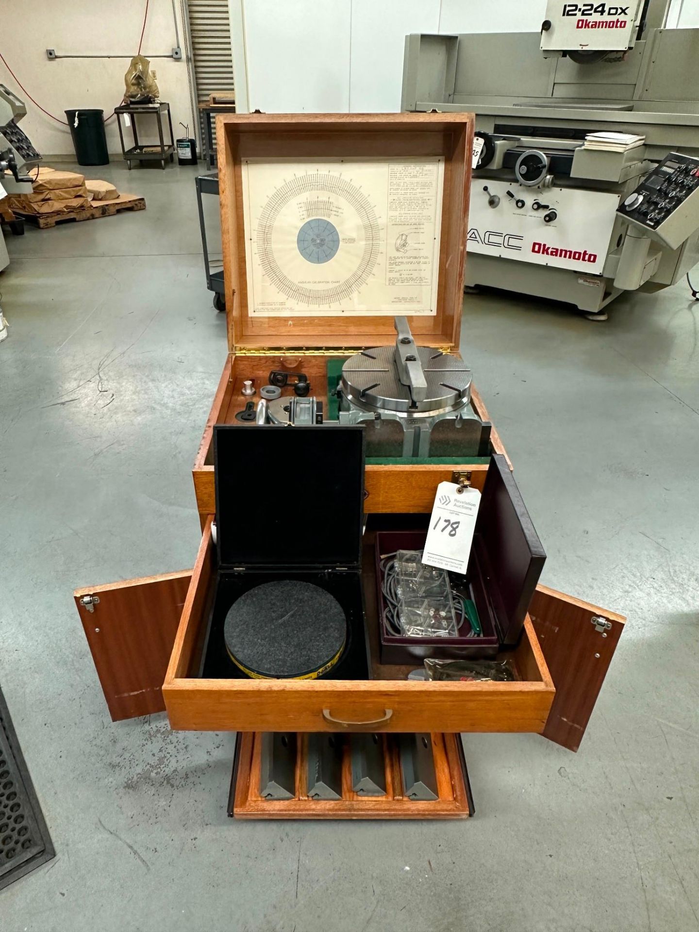 MOORE TOOLS ULTRA-PRECISE ROTARY TABLE LRT2669 TABLE DIAMETER: 10 7/8 ...
