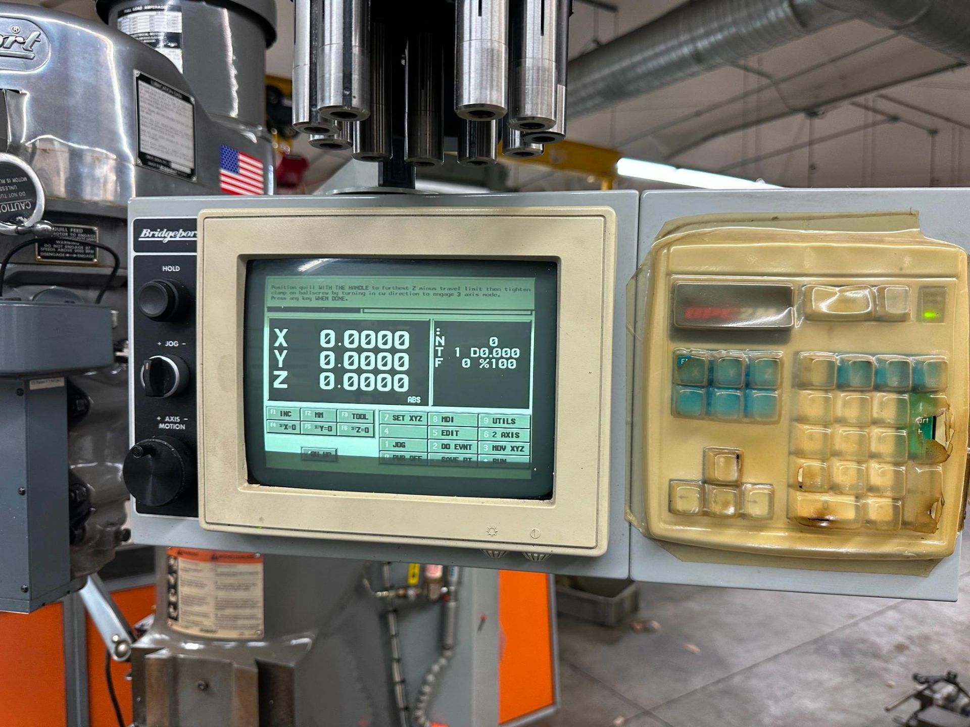 BRIDGEPORT SERIES I 2 HP EZ TRAK CNC VERTICAL MILL, BRIDGEPORT CNC ...