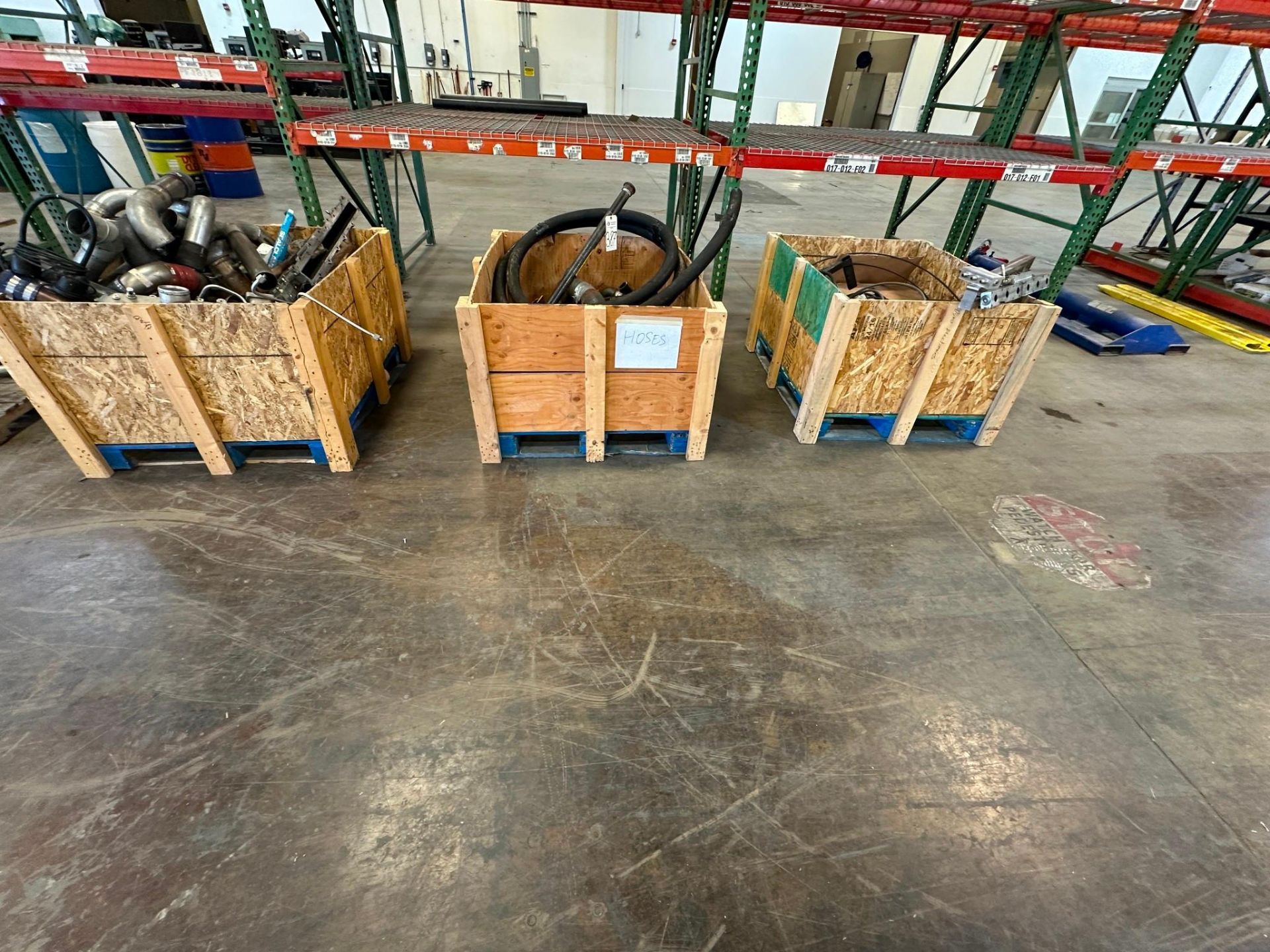INDUSTRIAL SCRAP METAL, PIPING, HOSES, & ENERPAC HYDRAULIC CYLINDER ...