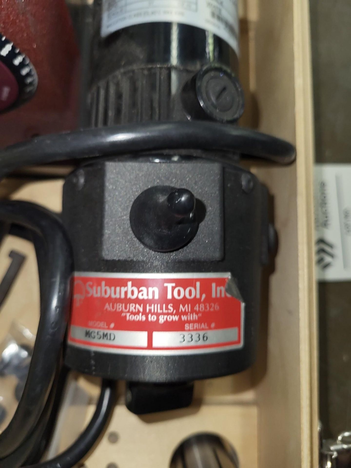 SUBURBAN TOOL MG-5CV-S1 MASTER-GRIND INDEX FIXTURE SN: 10359