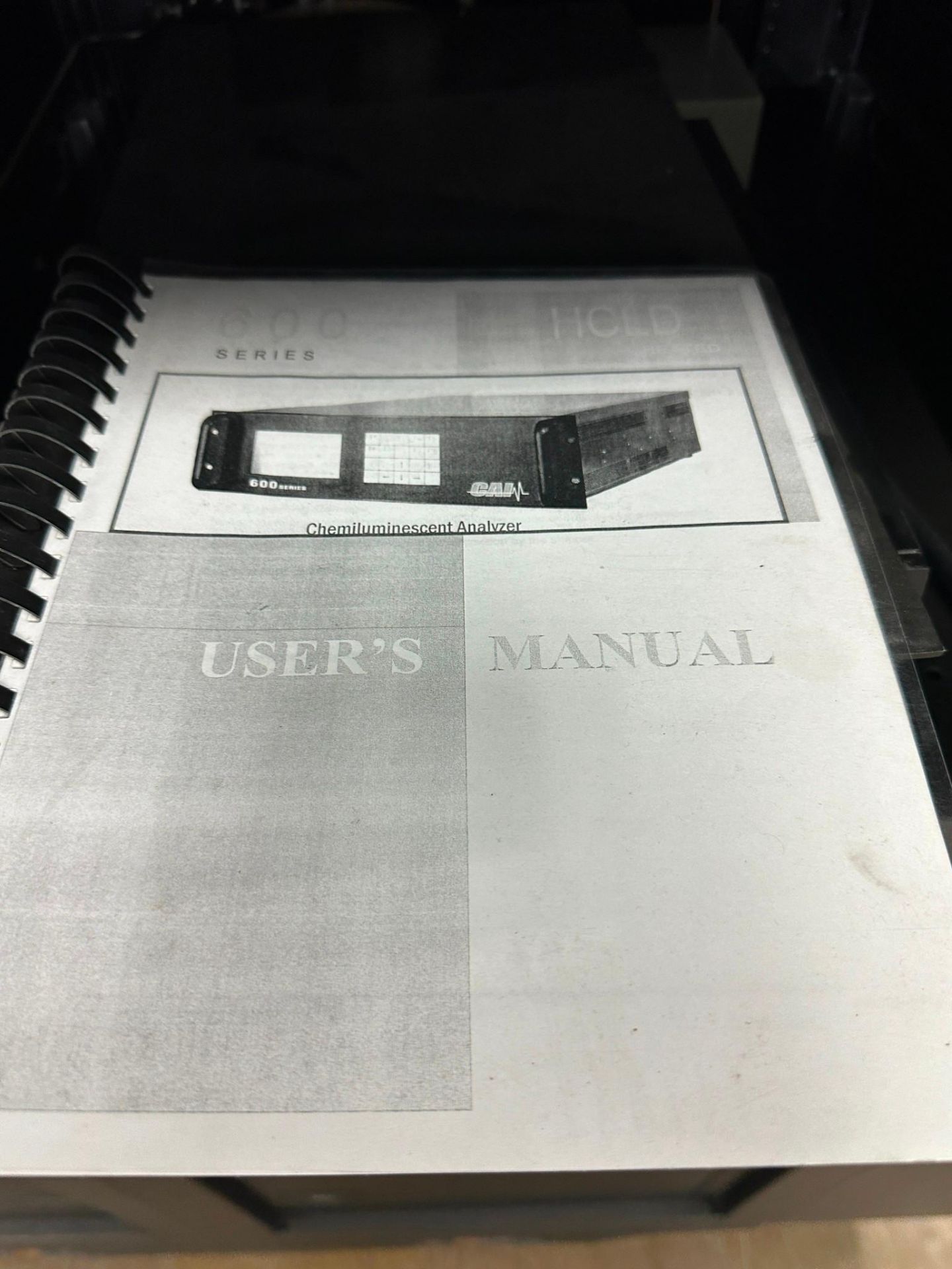 CAI MOBILE EMISSIONS ANALYSIS CART MODEL 101462-1 SYSTEM ANALYZERS, GAS ...