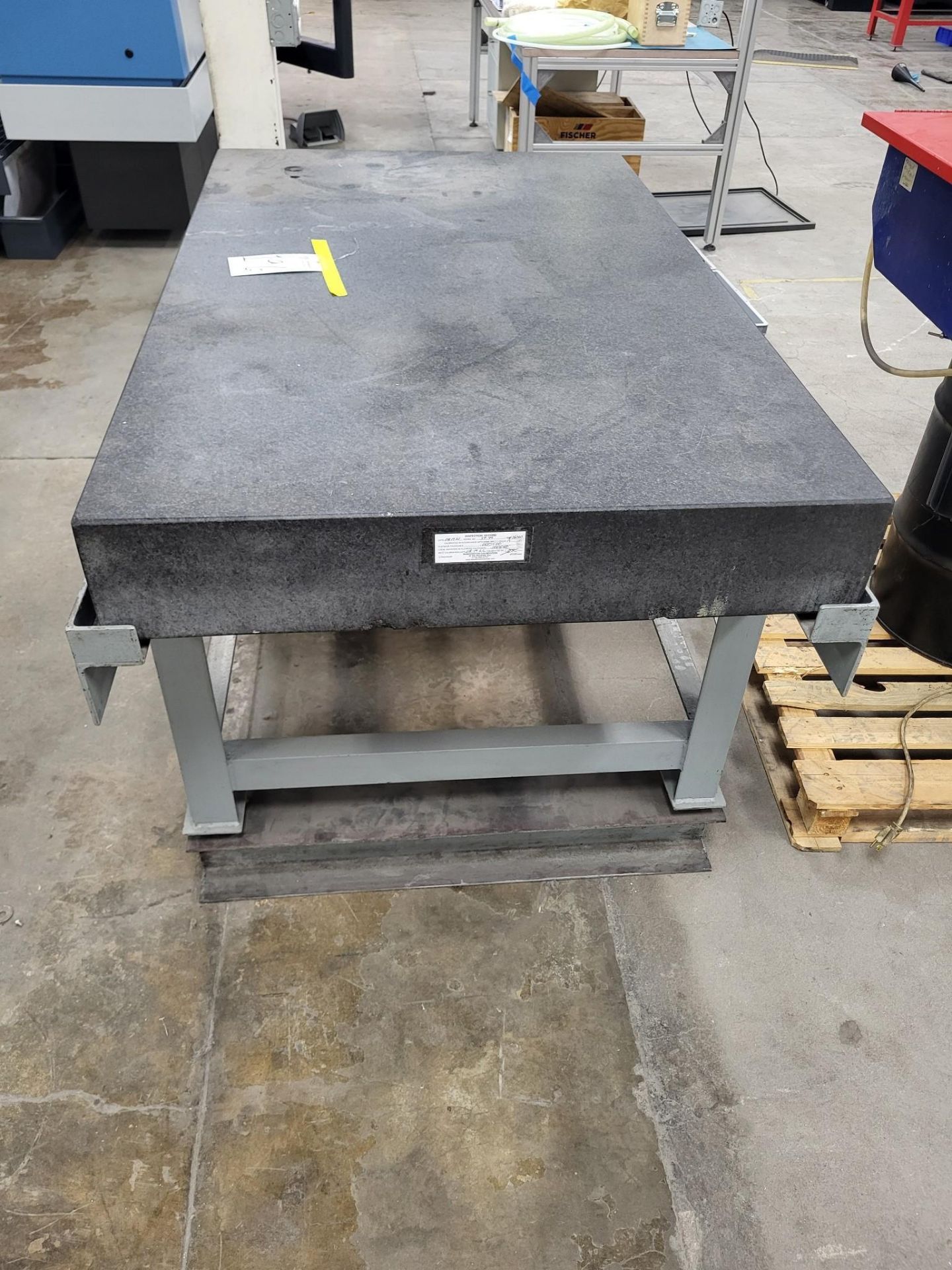 STANDRIDGE GRANITE CORP. GRANITE SURFACE PLATE AND HEAVY DUTY STEEL ...