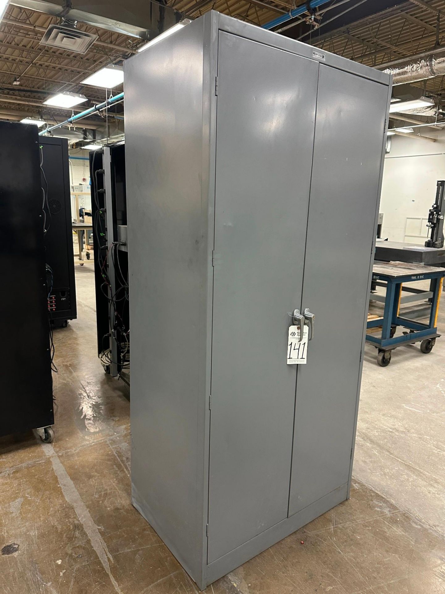 TENNSCO STEEL STORAGE CABINET 36"W X 24"D X 78"H Item Location ...