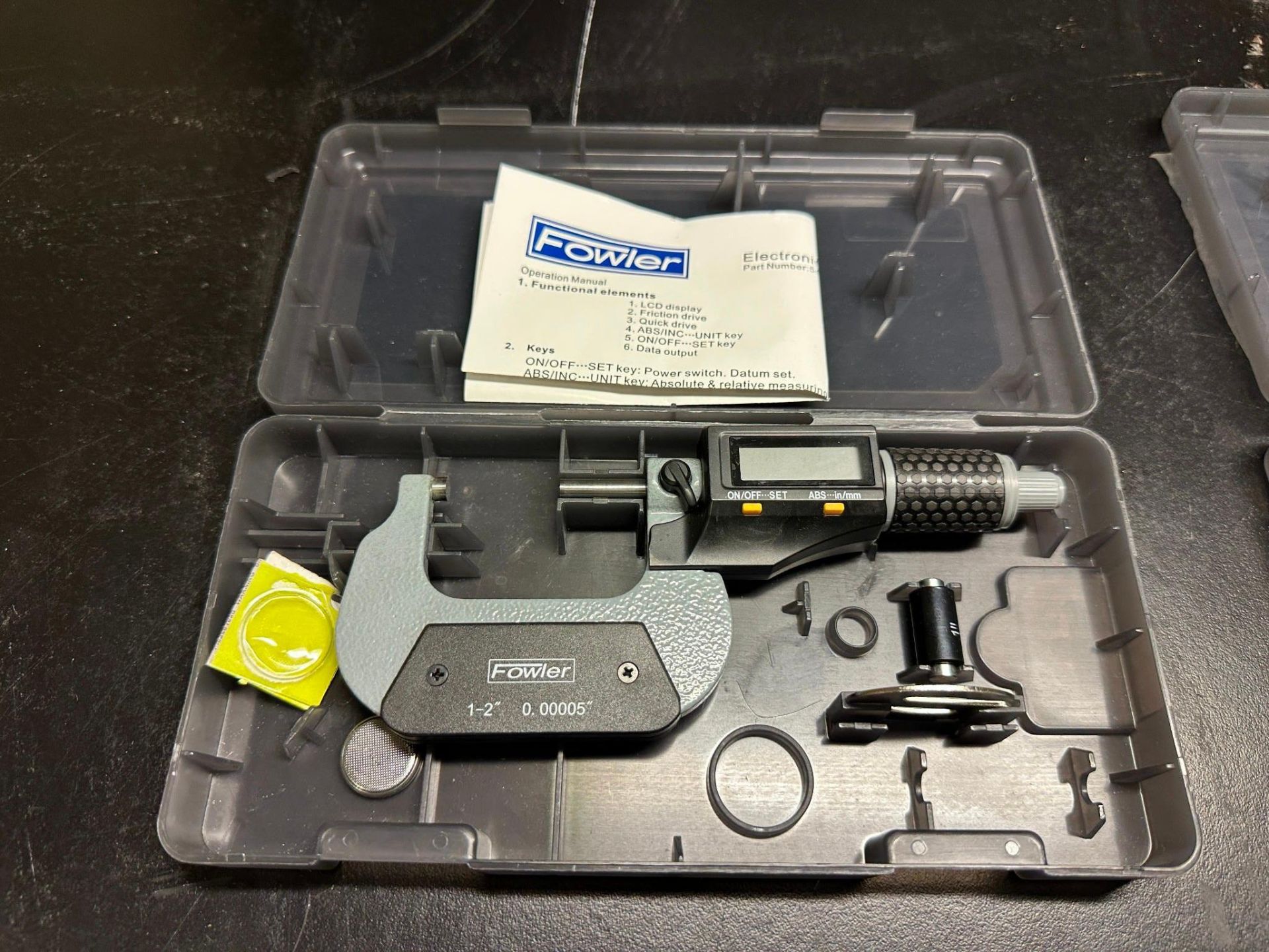 (3) FOWLER DIGITAL MICROMETERS
