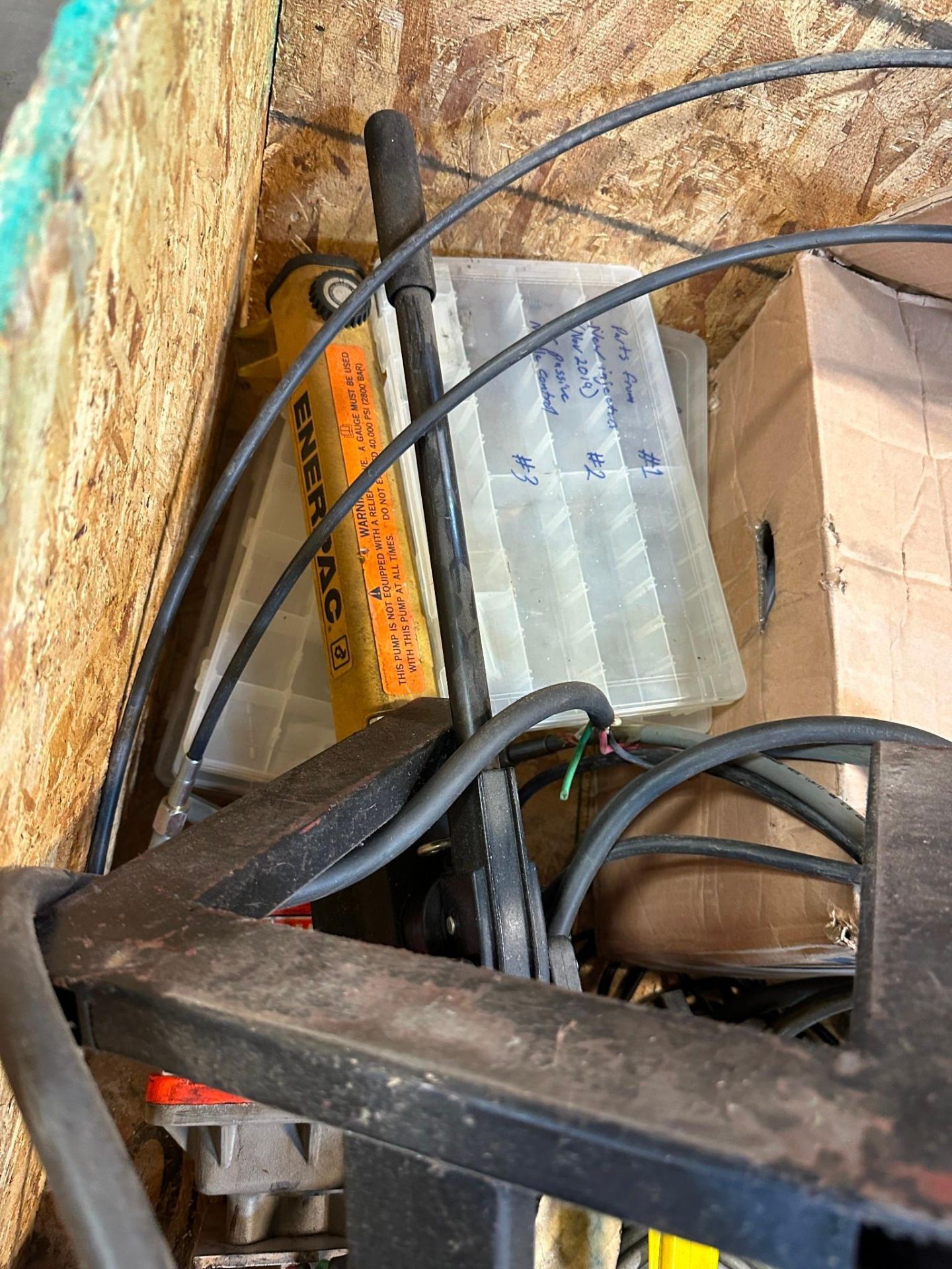 INDUSTRIAL SCRAP METAL, PIPING, HOSES, & ENERPAC HYDRAULIC CYLINDER ...