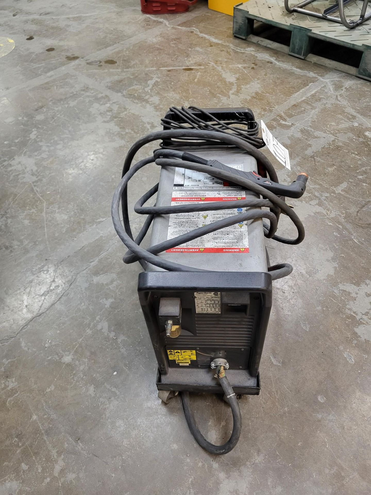 HYPERTHERM POWERMAX 900 PLASMA CUTTING SYSTEM S/N 083063 SPECIFICATION ...