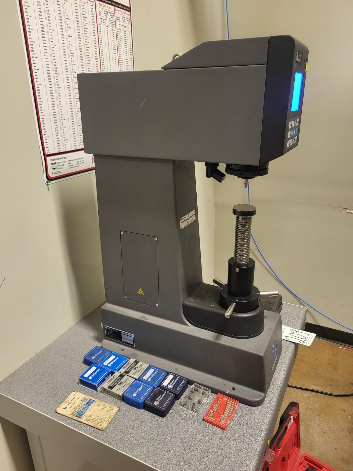 2017 WILSON ROCKWELL 574 HARDNESS TESTER SN: R574-00-1426 ...