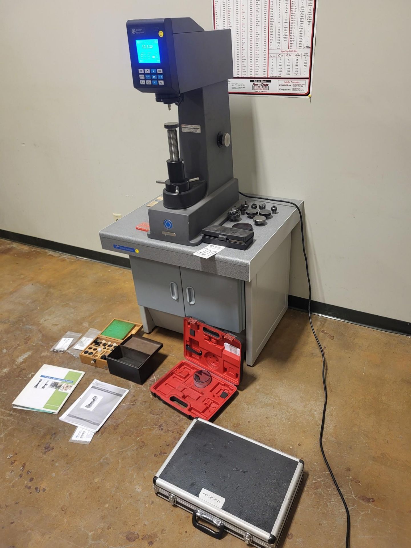 2017 WILSON ROCKWELL 574 HARDNESS TESTER SN: R574-00-1426 ...