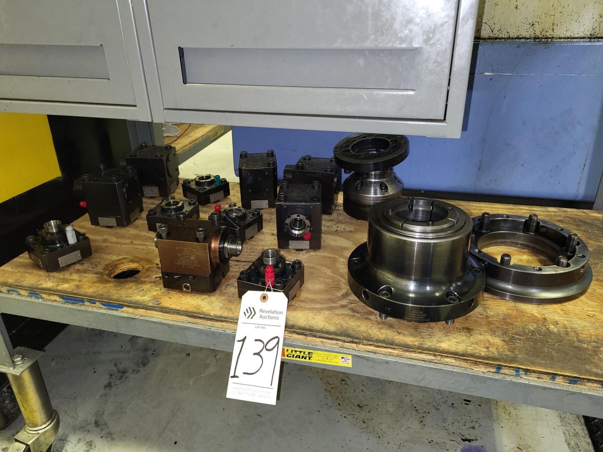 ASSORTED COLLET CHUCKS AND LIVE TOOL HOLDERS FOR PUMA 2500 Item ...
