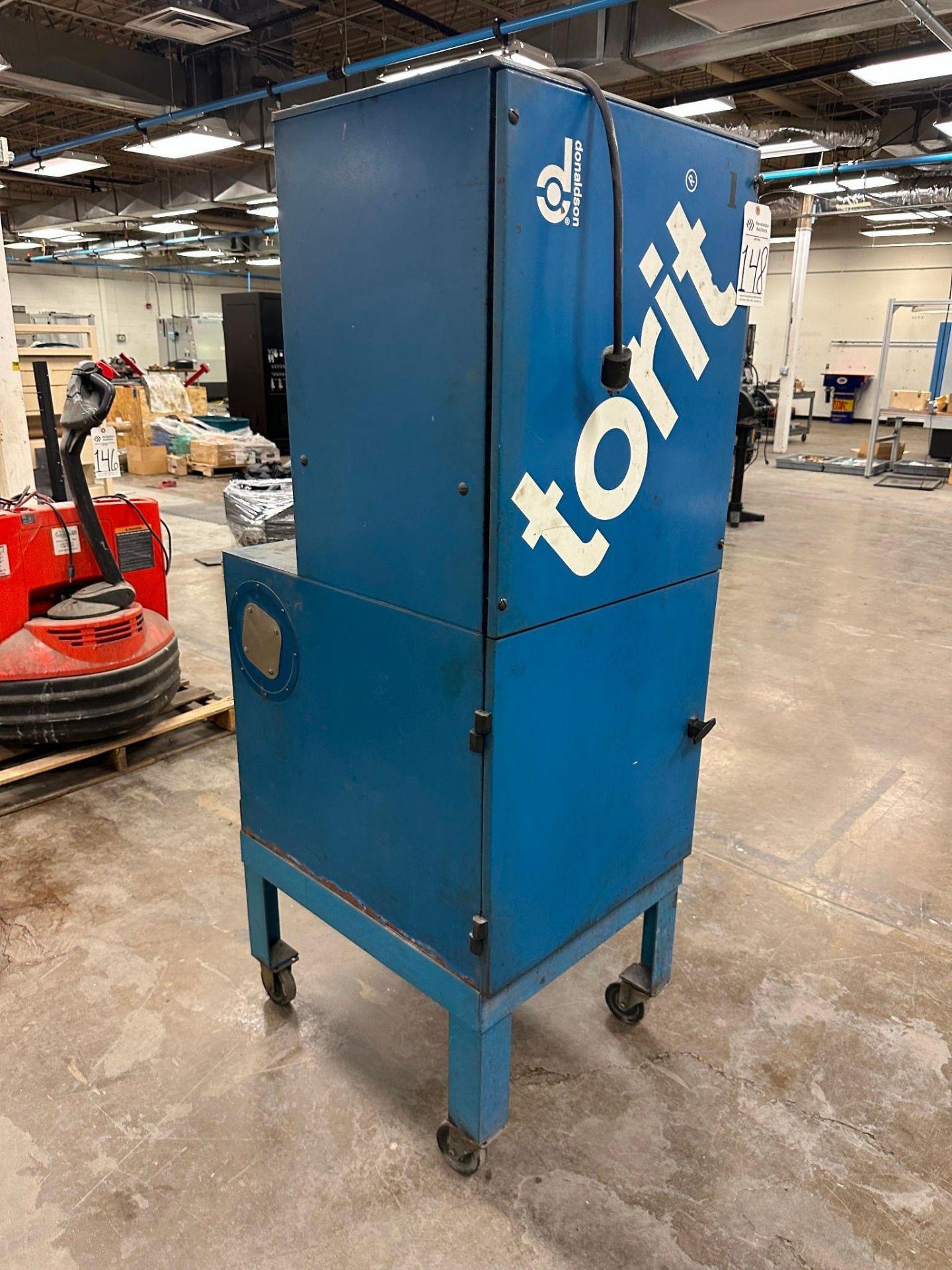 DONALDSON TORIT INDUSTRIAL DUST COLLECTOR MODEL VS550 SPECIFICATIONS ...