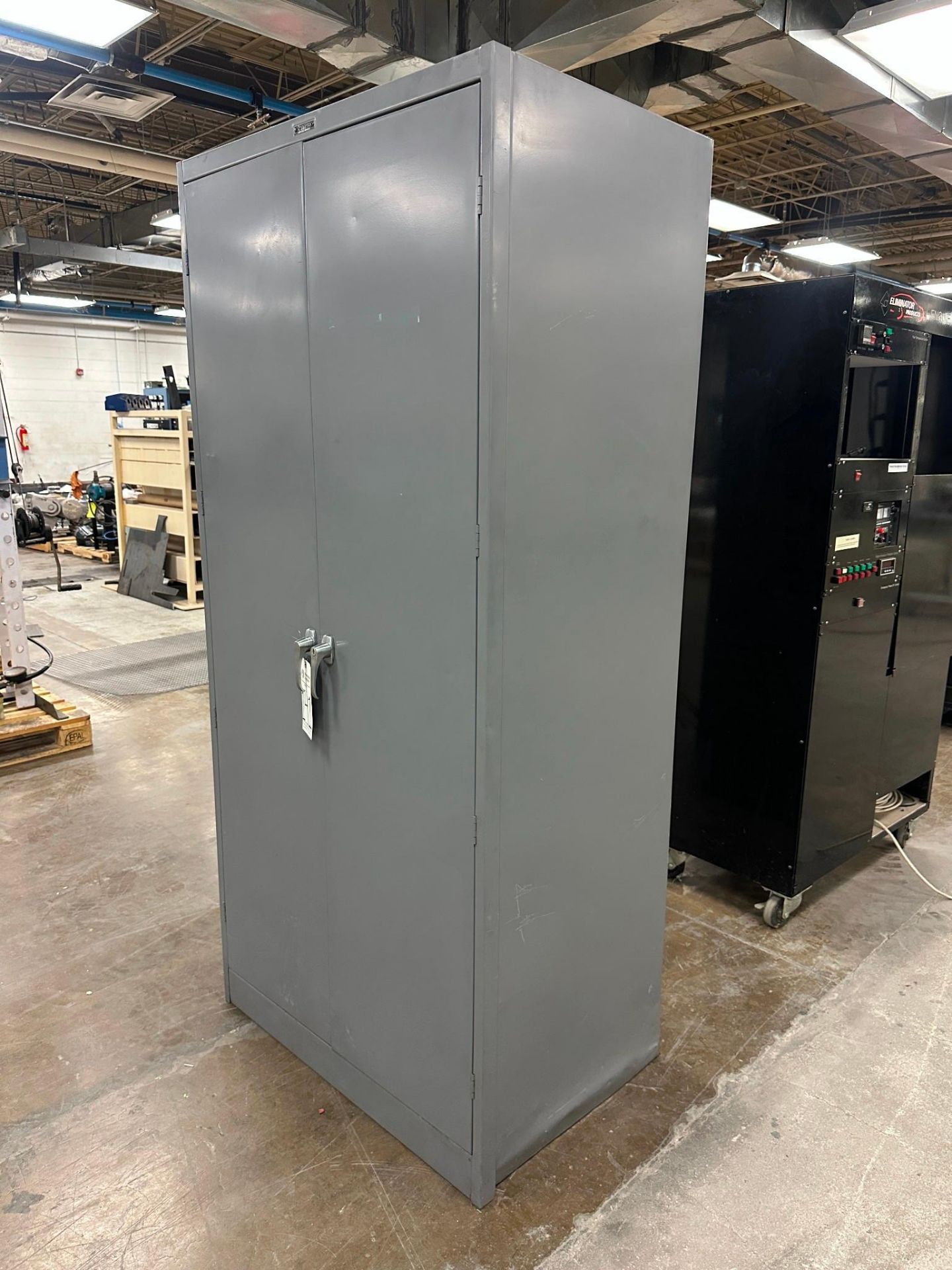 TENNSCO STEEL STORAGE CABINET 36"W X 24"D X 78"H Item Location ...