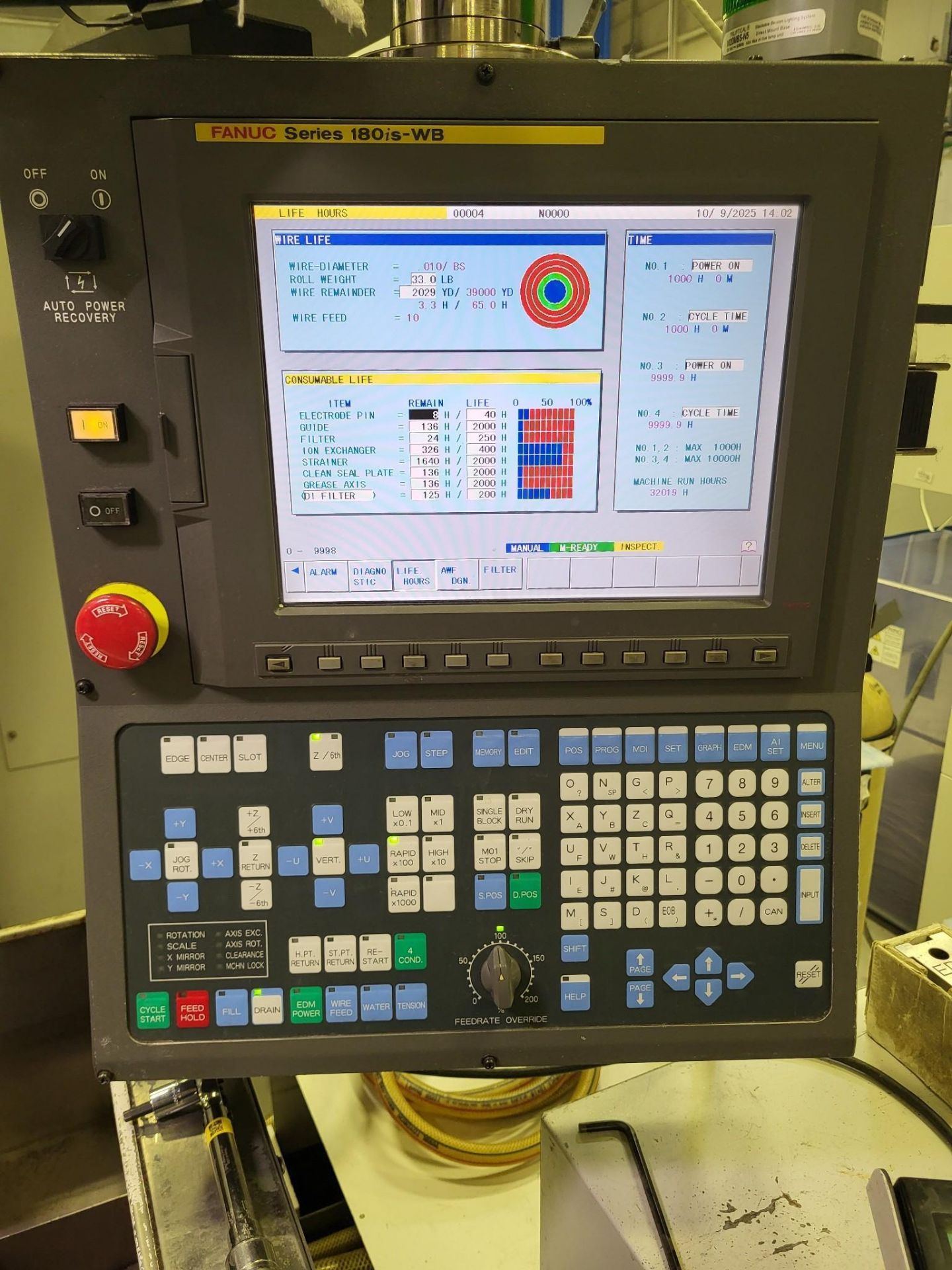 2003 FANUC ROBOCUT ALPHA OIC 7" CNC WIRE EDM WITH AUTO WIRE THREAD ...